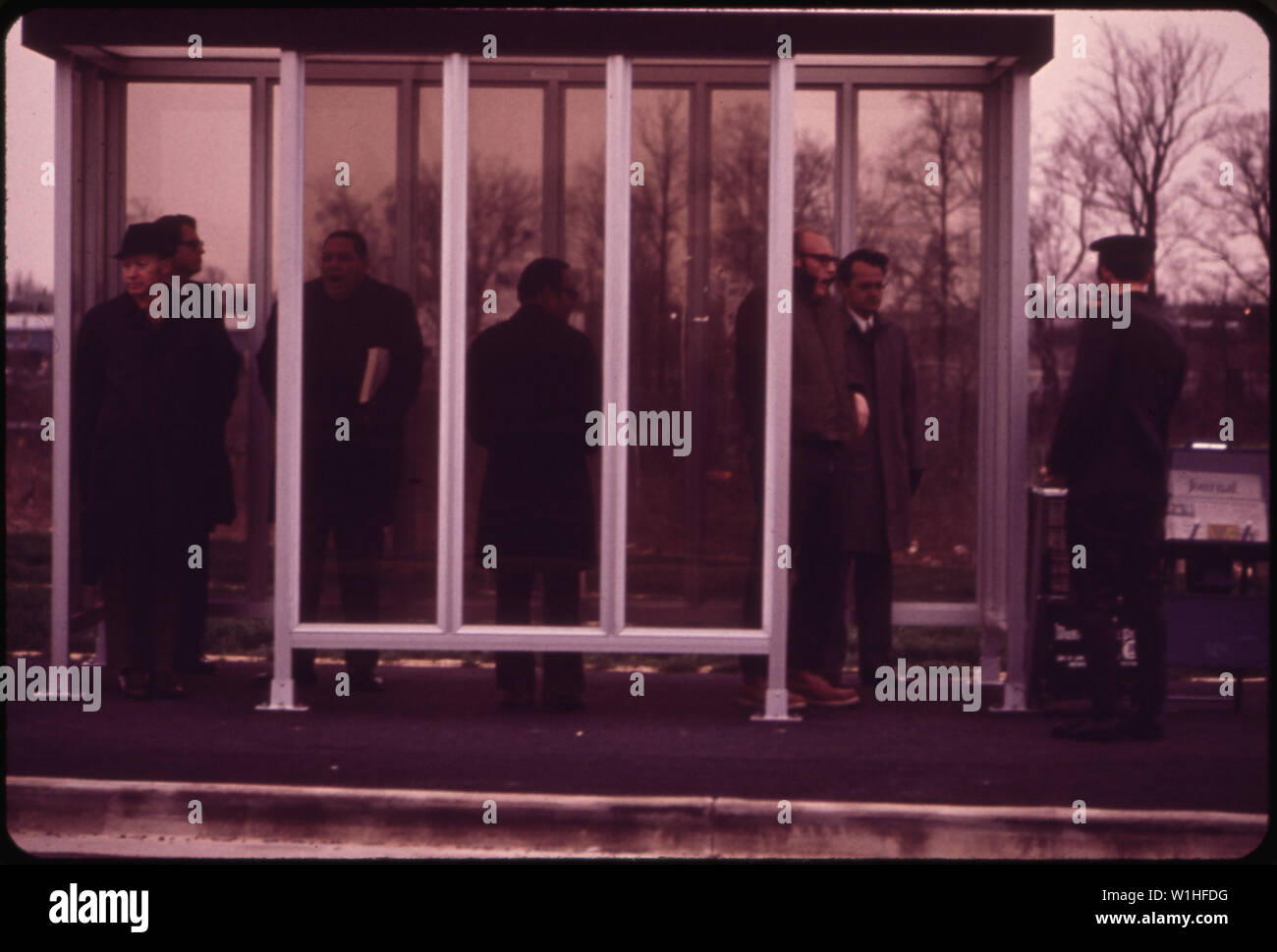 Park and ride metro bus shelter at springfield hi-res stock photography ...