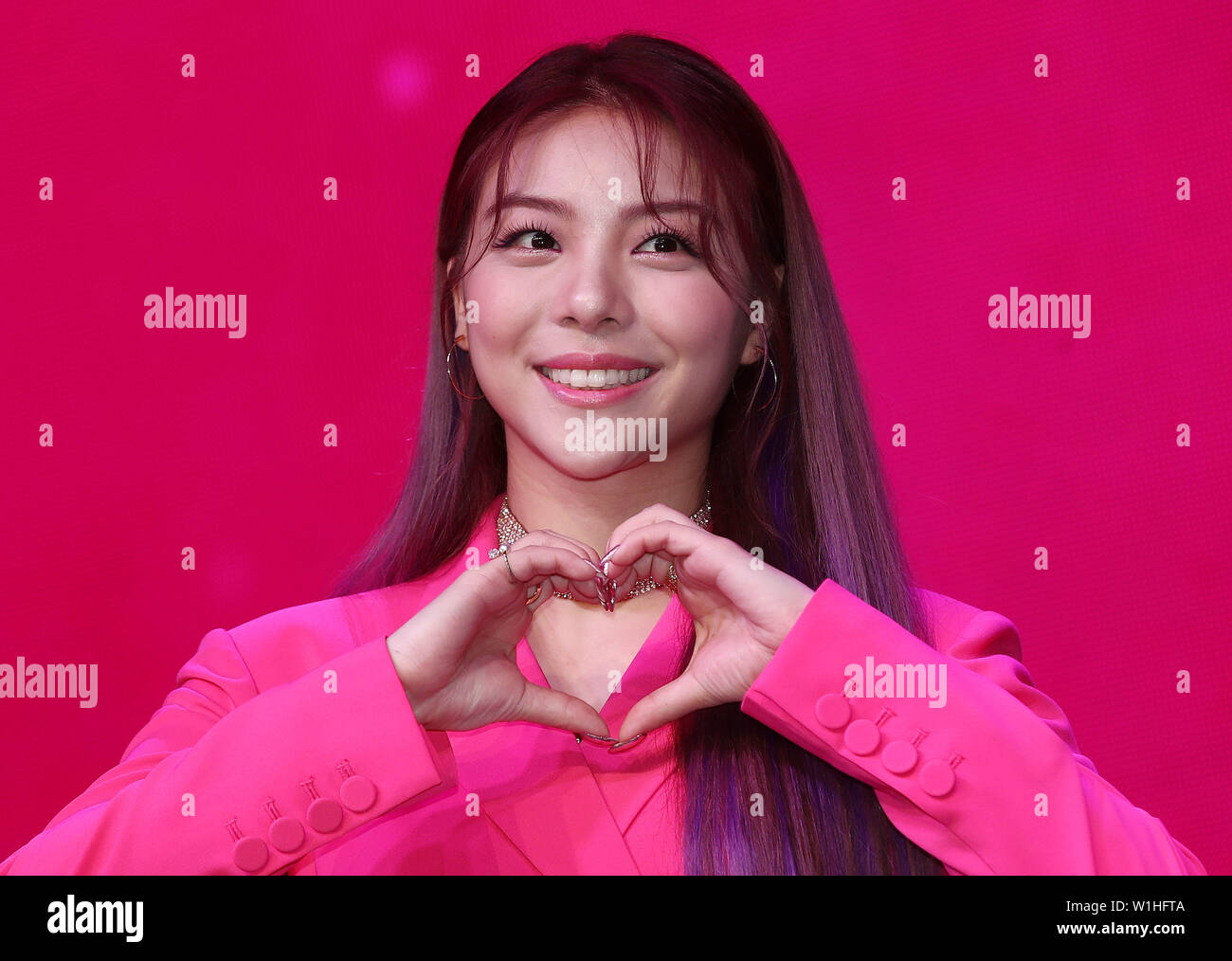 03rd July, 2019. S. Korean singer Ailee South Korean singer Ailee poses ...