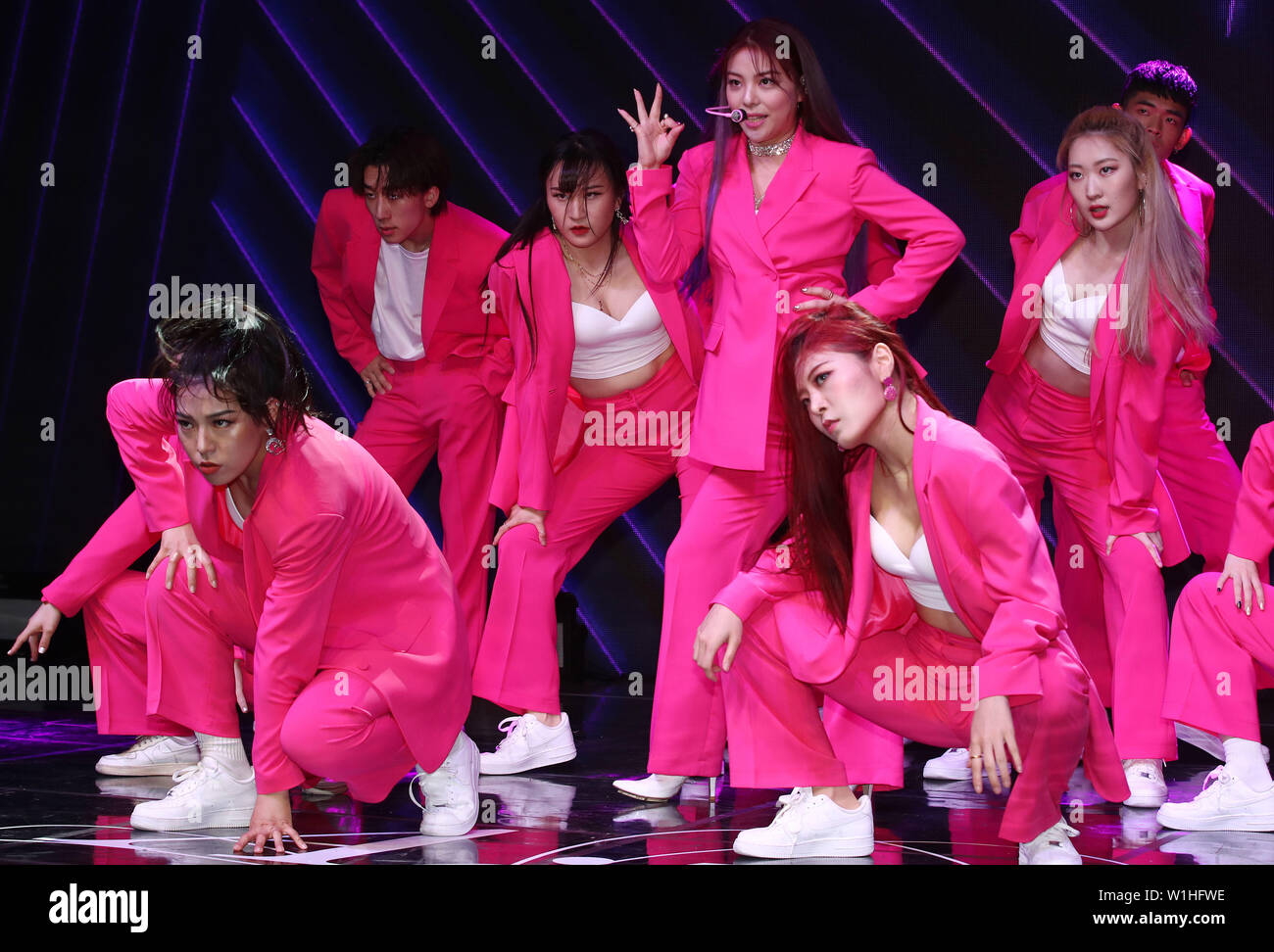 03rd July, 2019. S. Korean singer Ailee South Korean singer Ailee ...