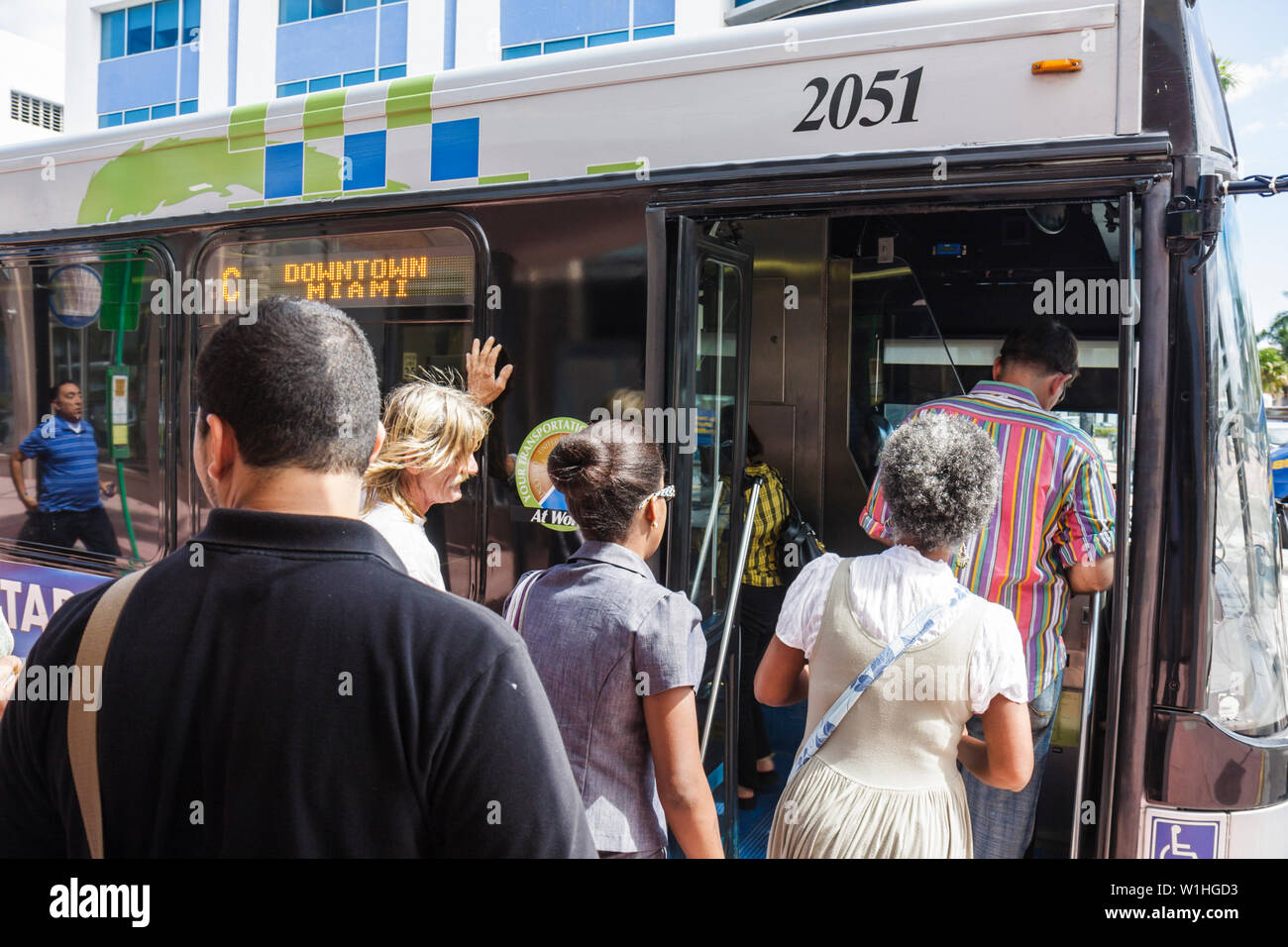 Highway route c downtown miami hi-res stock photography and images - Alamy