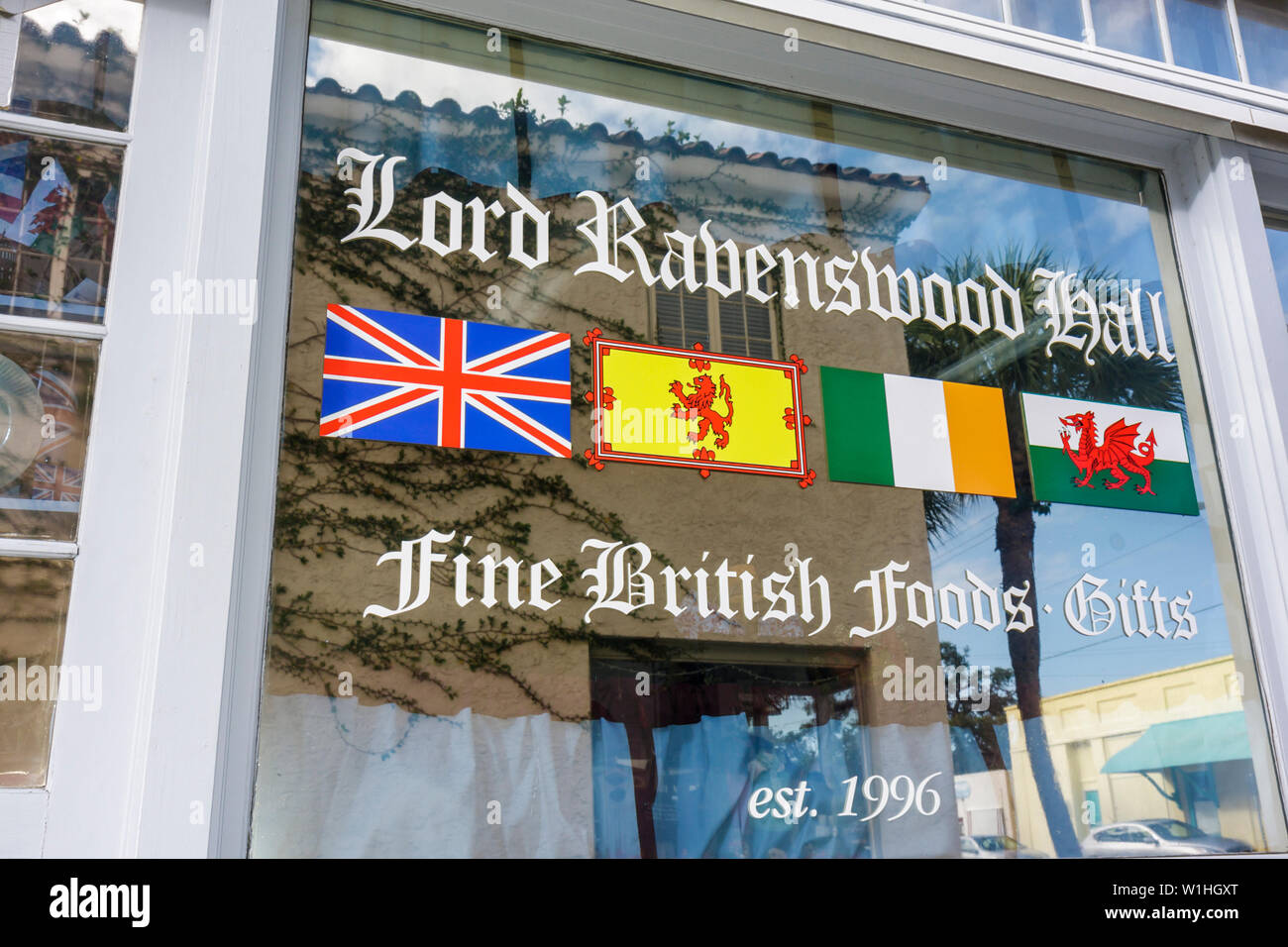 Melbourne Florida,historic Downtown,Main Street,store window,imports ...