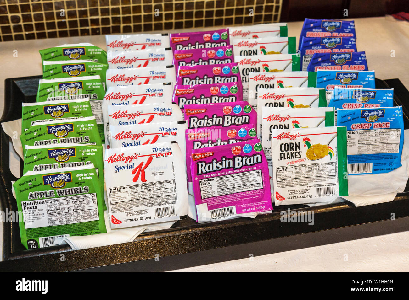 Individual cereal serving package hi-res stock photography and images ...
