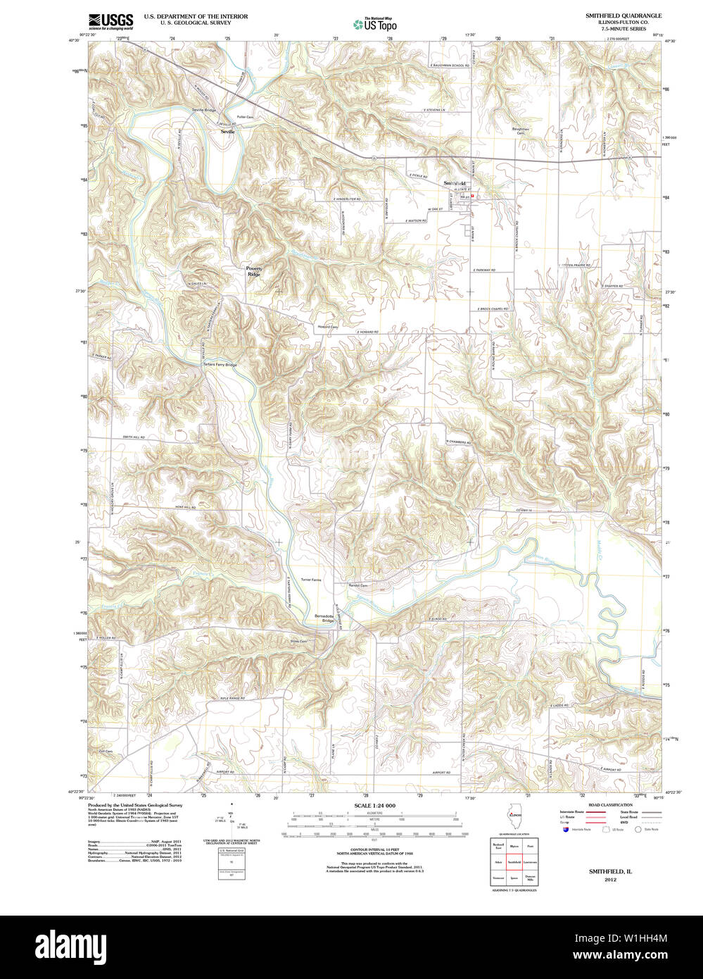 Map of smithfield hi-res stock photography and images - Alamy