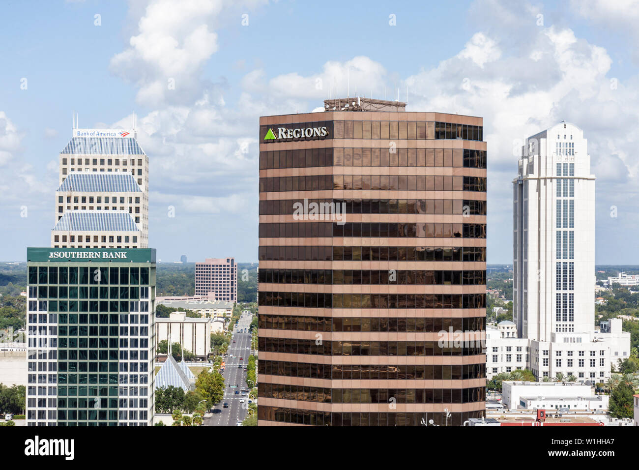 Orlando Florida,Downtown Historic District,skyline,office,building ...