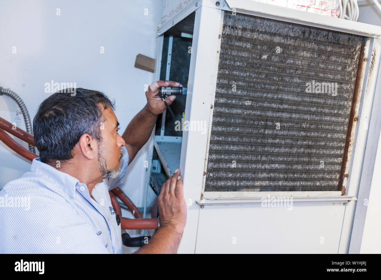 Central Air Conditioner High Resolution Stock Photography and Images ...