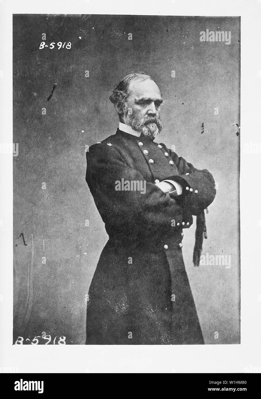 Photograph of Quartermaster General Montgomery C. Meigs Stock Photo - Alamy