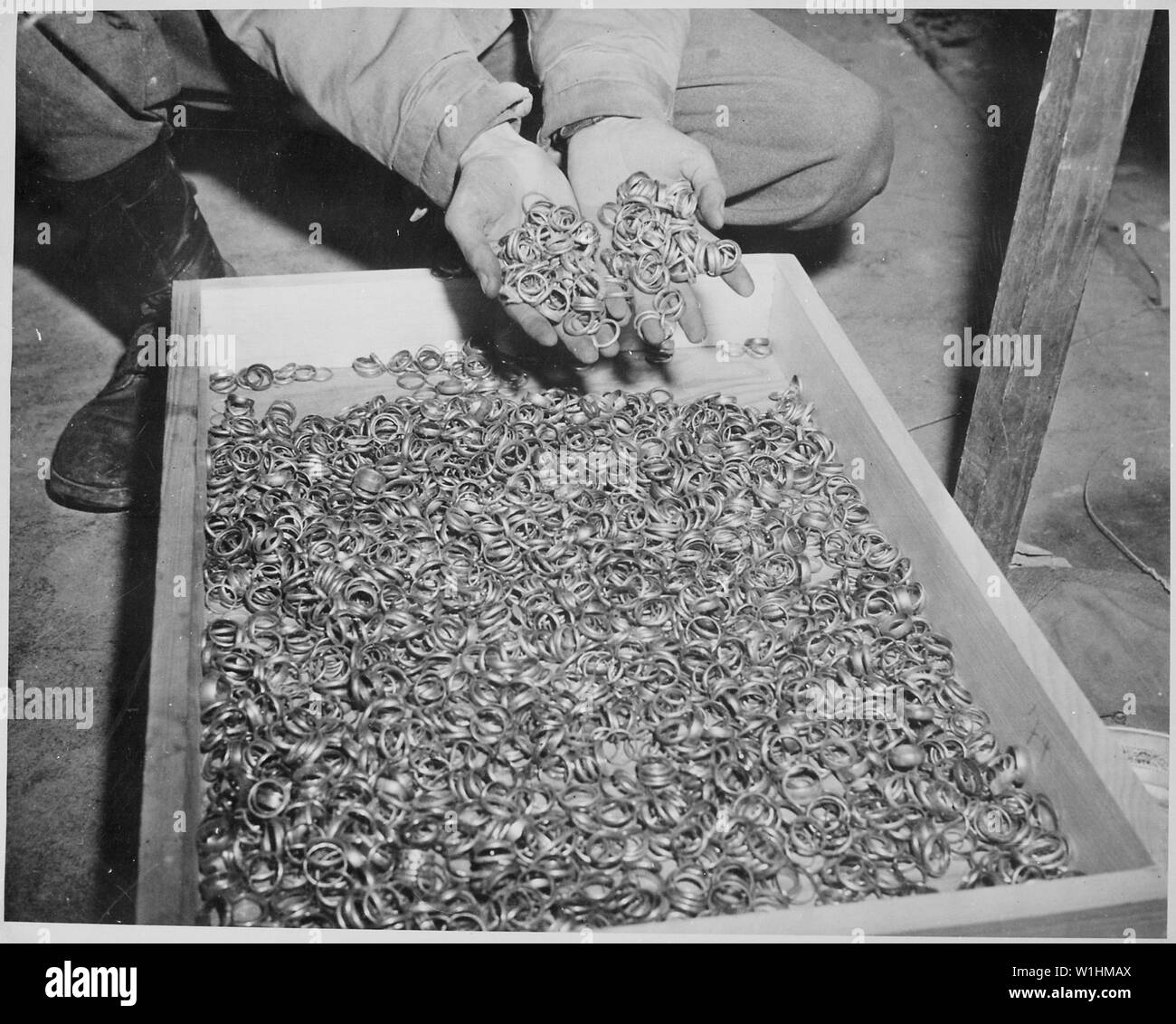 Photograph of Wedding Rings Removed by the Germans from Holocaust ...