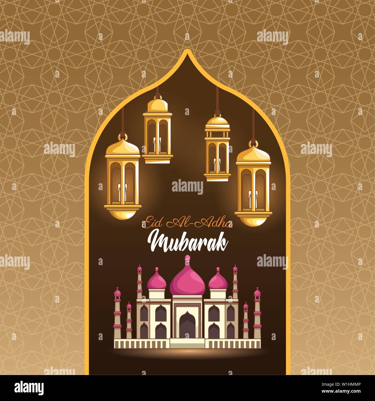 major festival of the Muslims Stock Vector Image & Art - Alamy