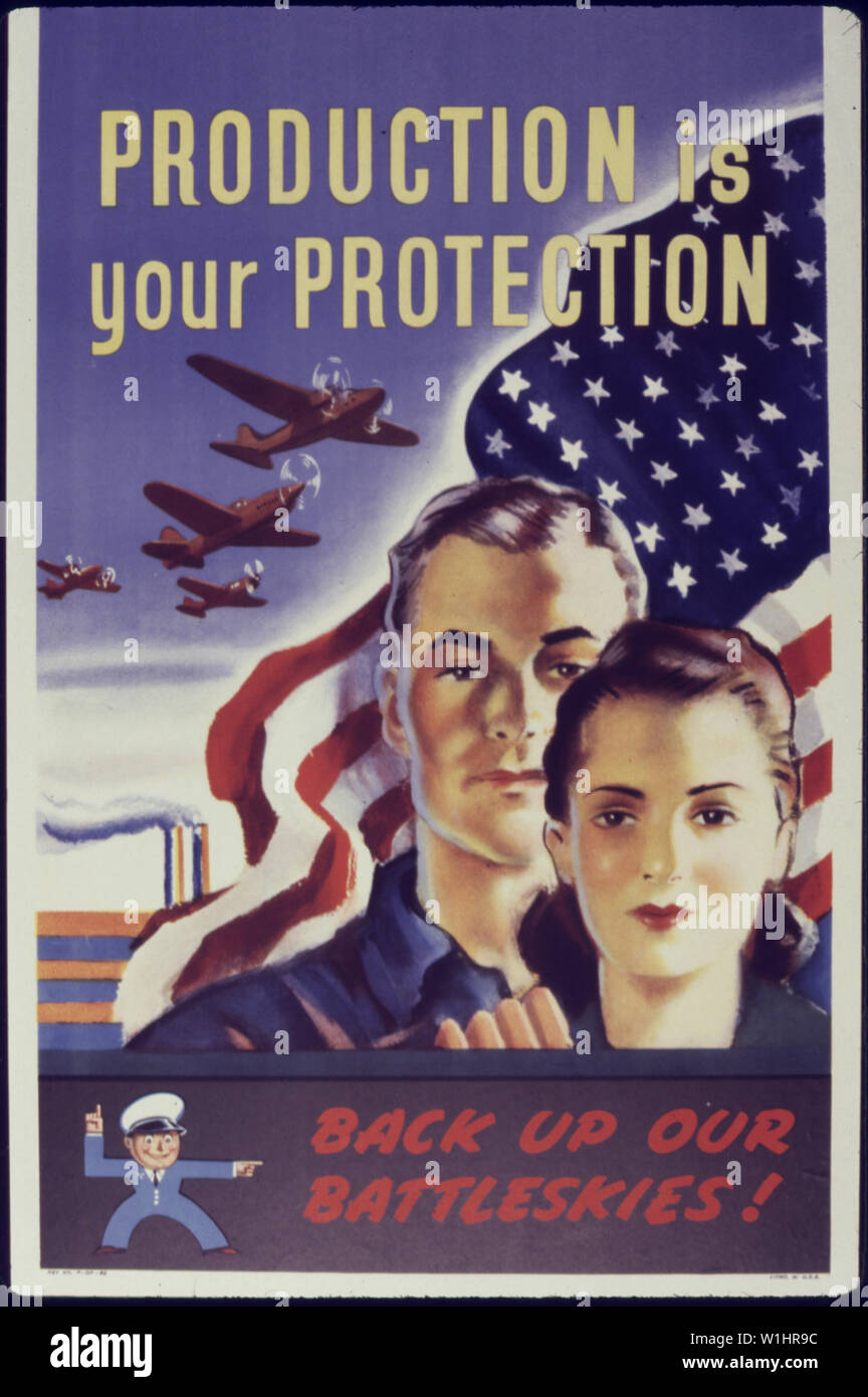 Production is Your Protection Stock Photo - Alamy