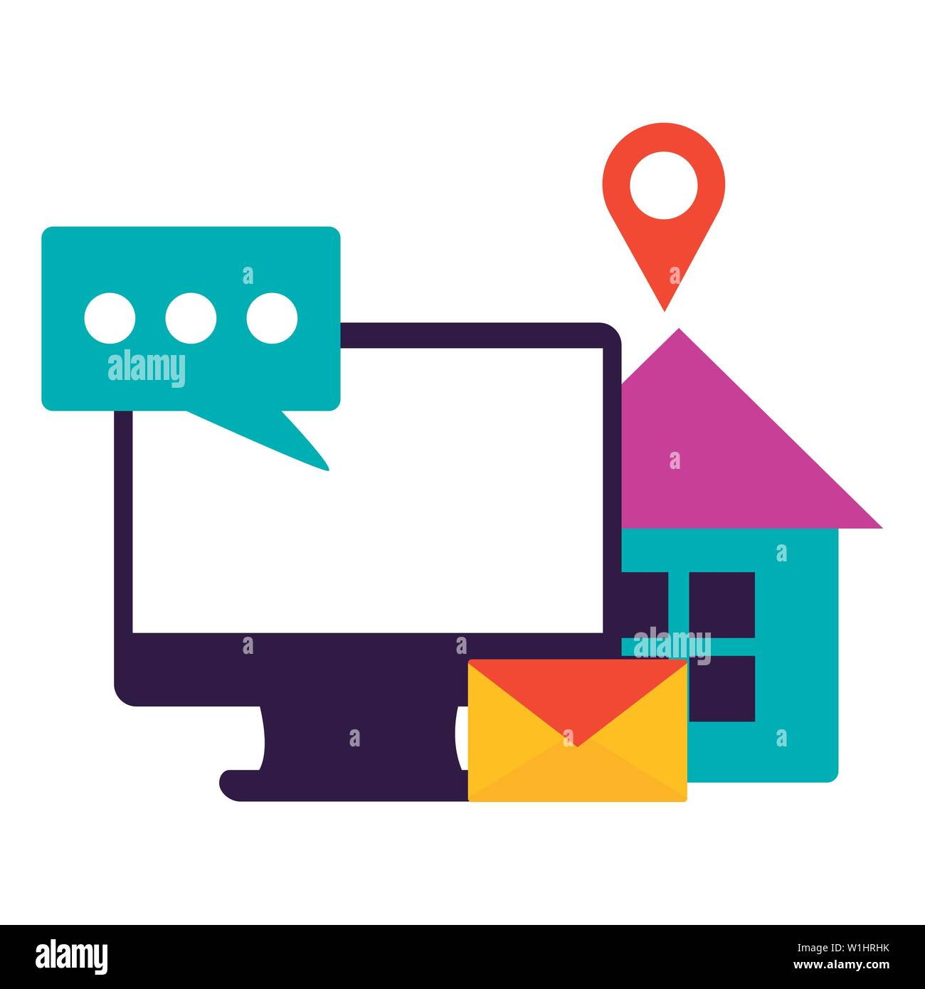 wifi internet connection Stock Vector Image & Art - Alamy