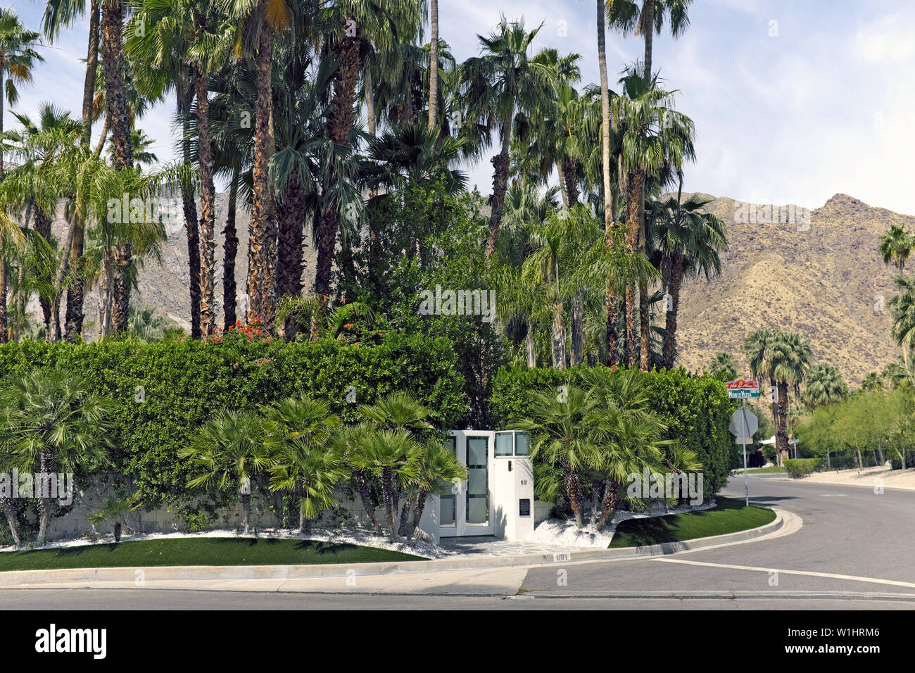 Harold Robbins Estate on West Camino Sur in the Las Palmas neighborhood ...
