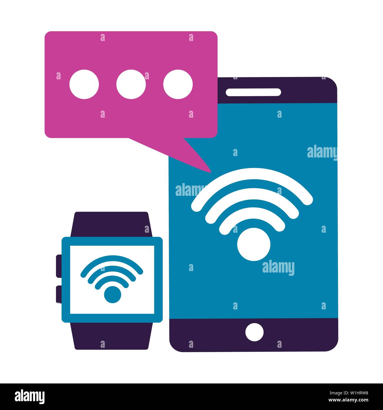 wifi internet connection Stock Vector Image & Art - Alamy