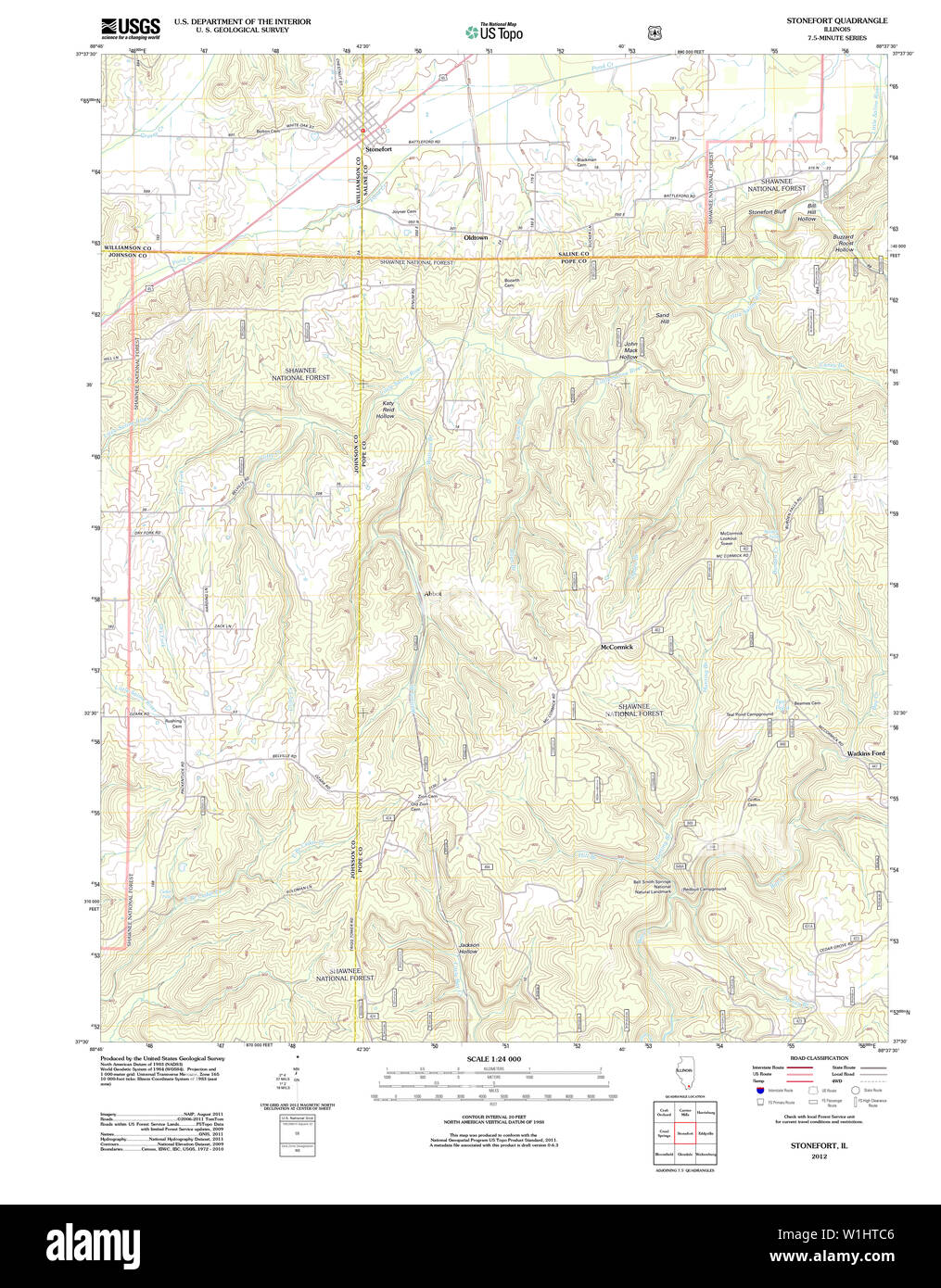 Stonefort hi-res stock photography and images - Alamy