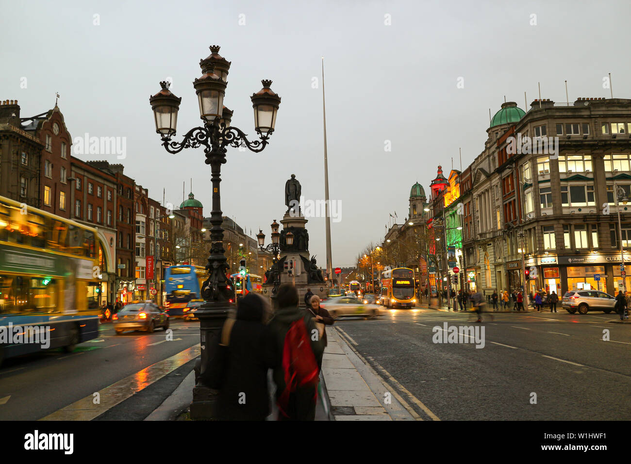 Oconnell street dublin ireland hi-res stock photography and images - Alamy