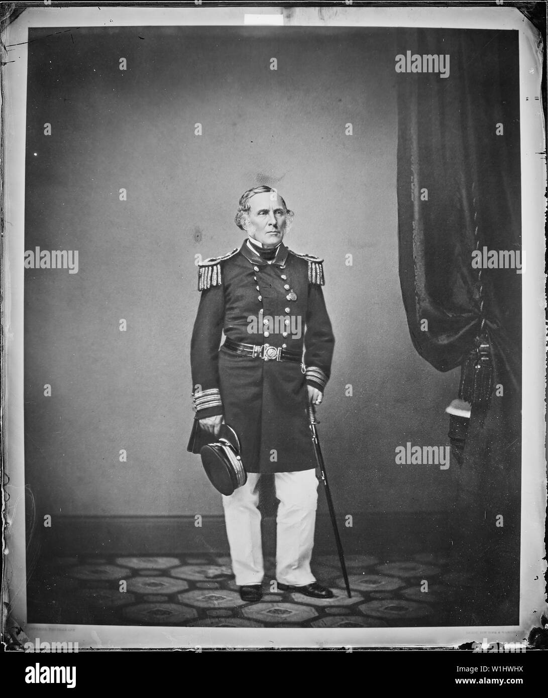 Rear Admiral Samuel L. Breese Stock Photo - Alamy