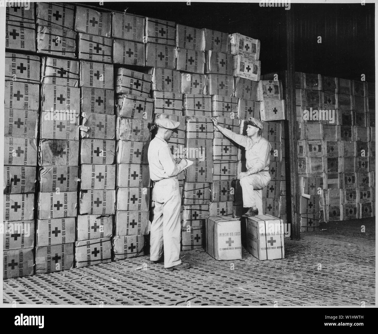 American red cross efforts hi-res stock photography and images - Alamy