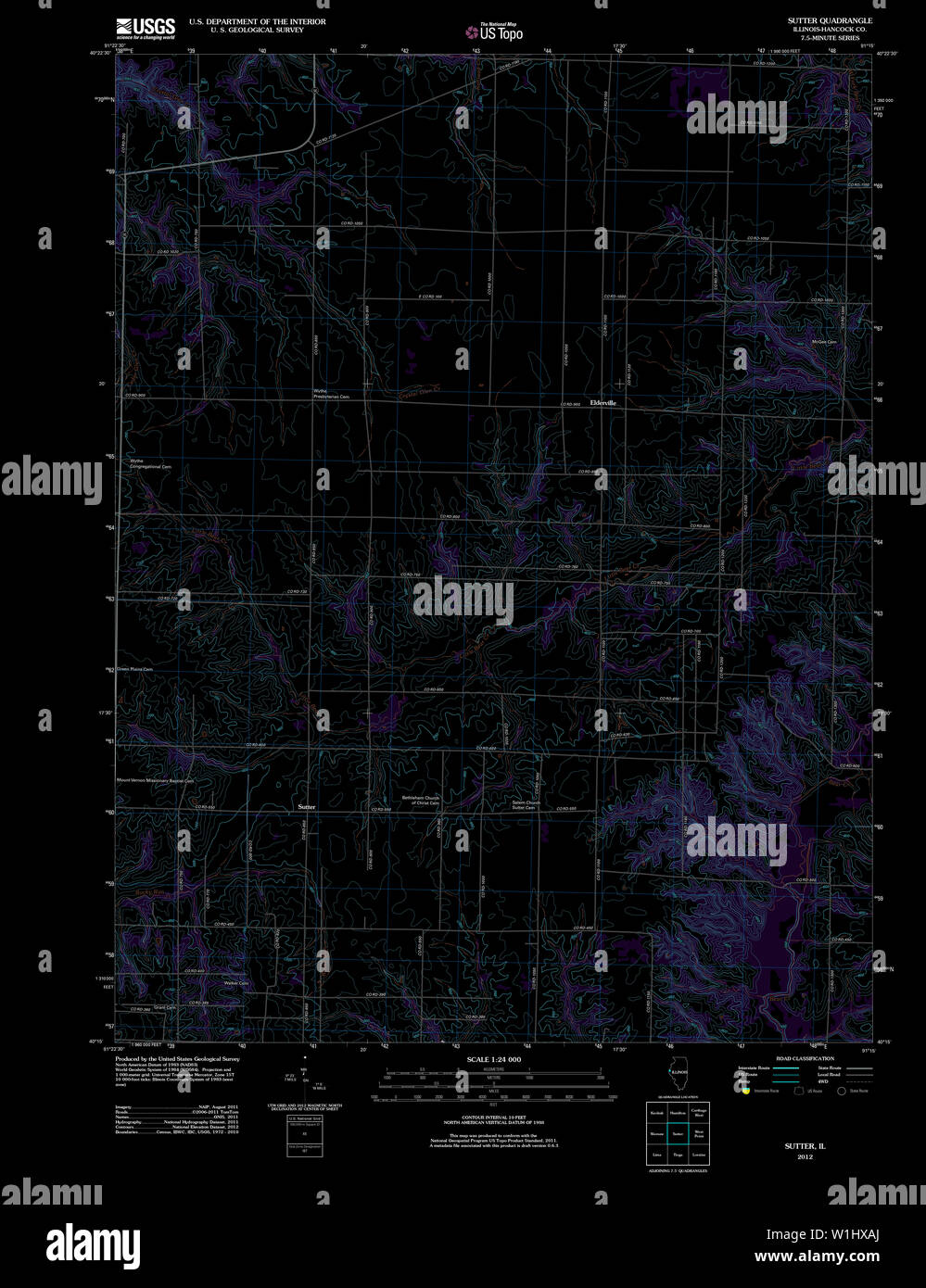 Sutter map hi-res stock photography and images - Alamy