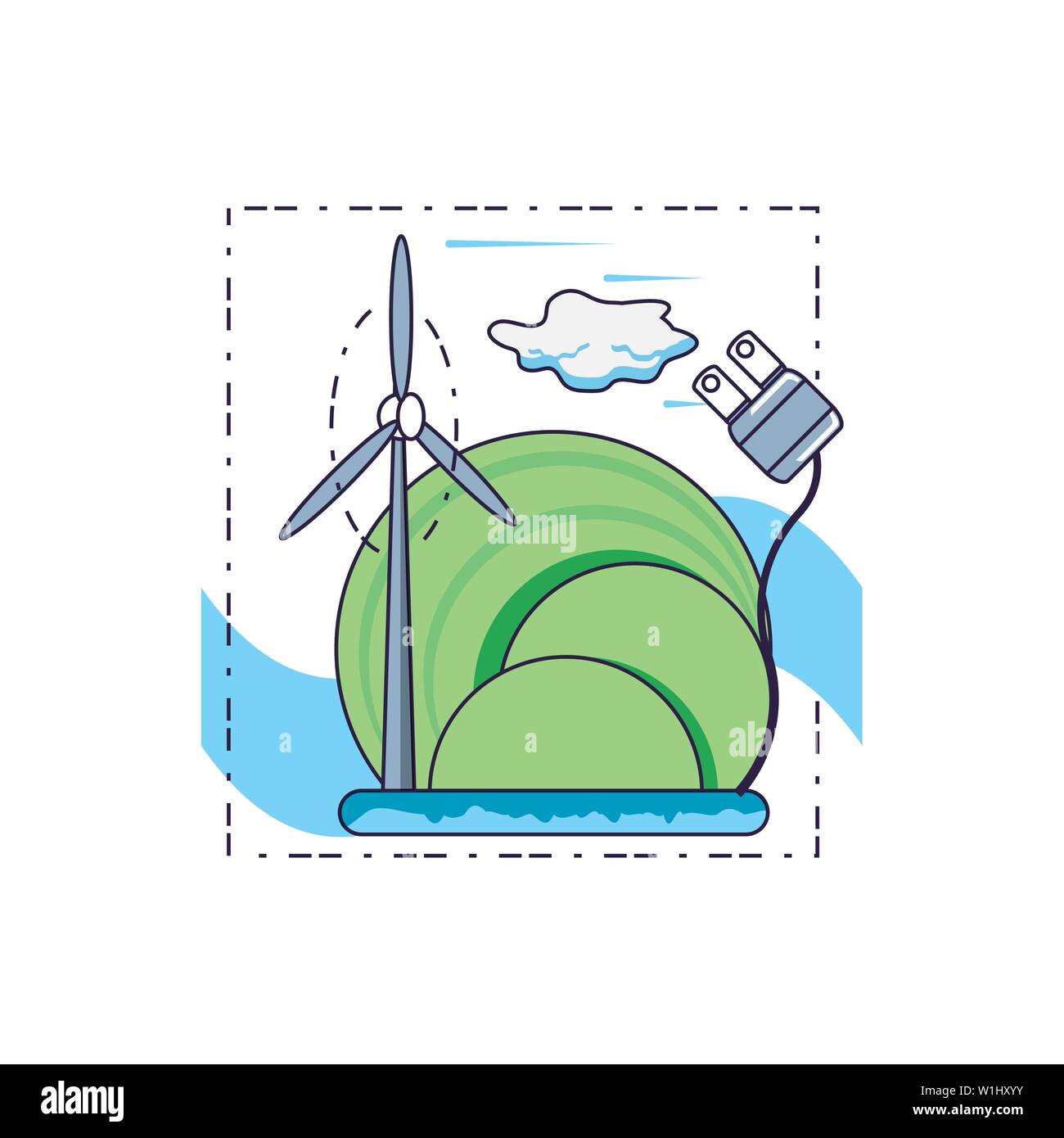 Wind mill design, Sustainability eco friendly green recycle ecology ...
