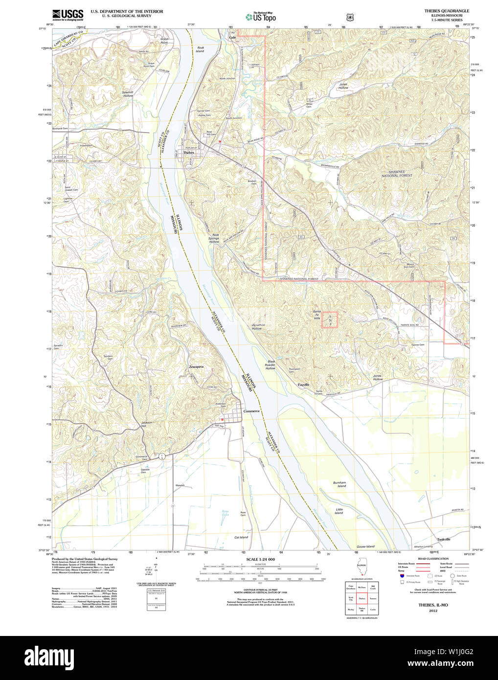 Map of thebes hi-res stock photography and images - Alamy