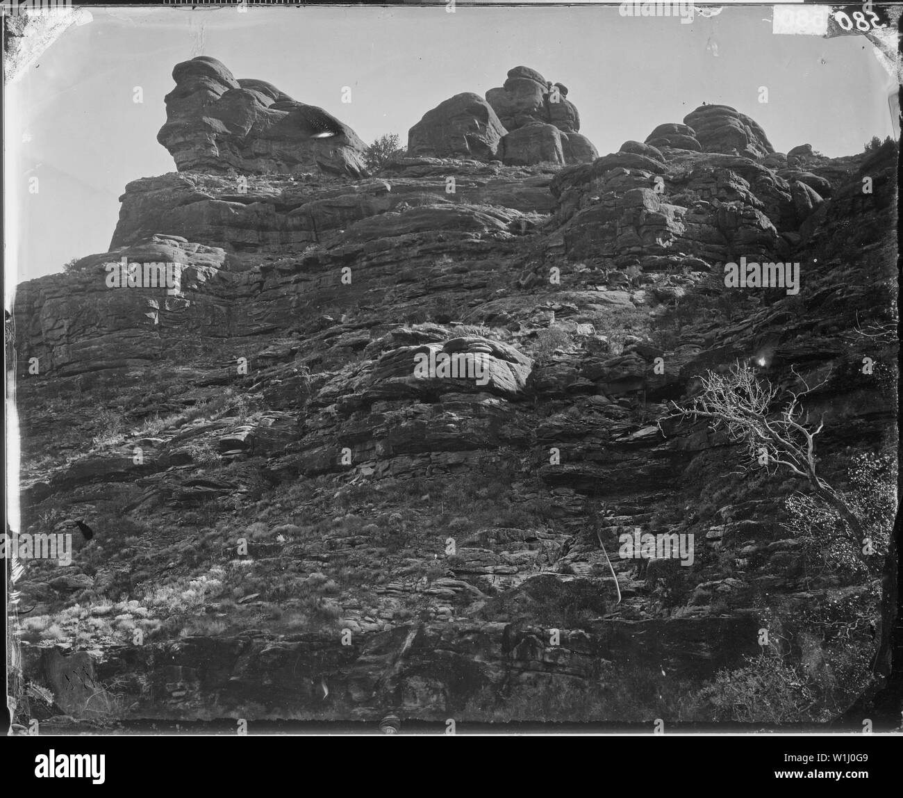 SANDSTONE FORMATION, CANYON OF KANAB WASH, ARIZONA Stock Photo - Alamy