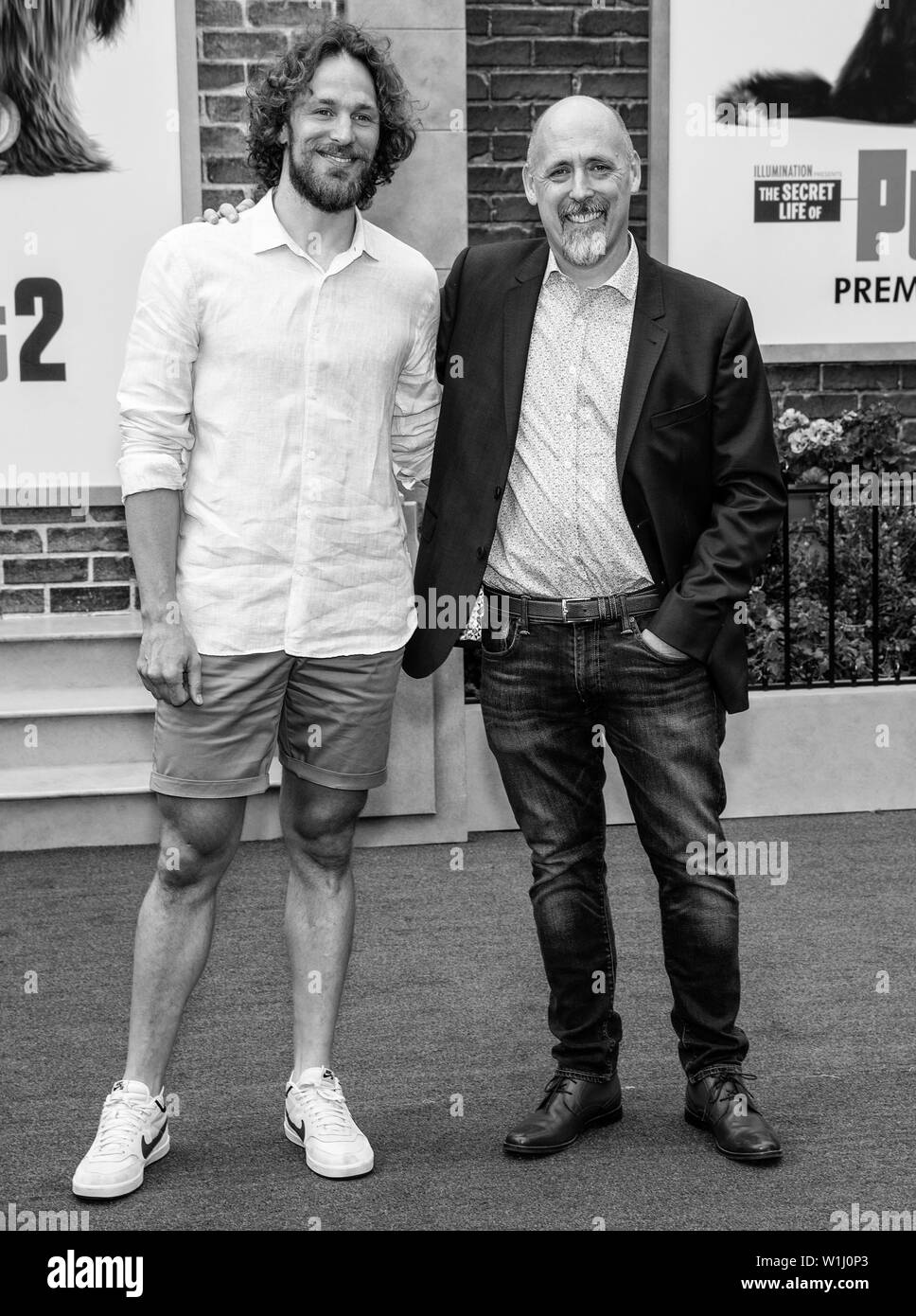 Los Angeles, CA - June 02, 2019: Jonathan Del Val and Chris Renaud ...