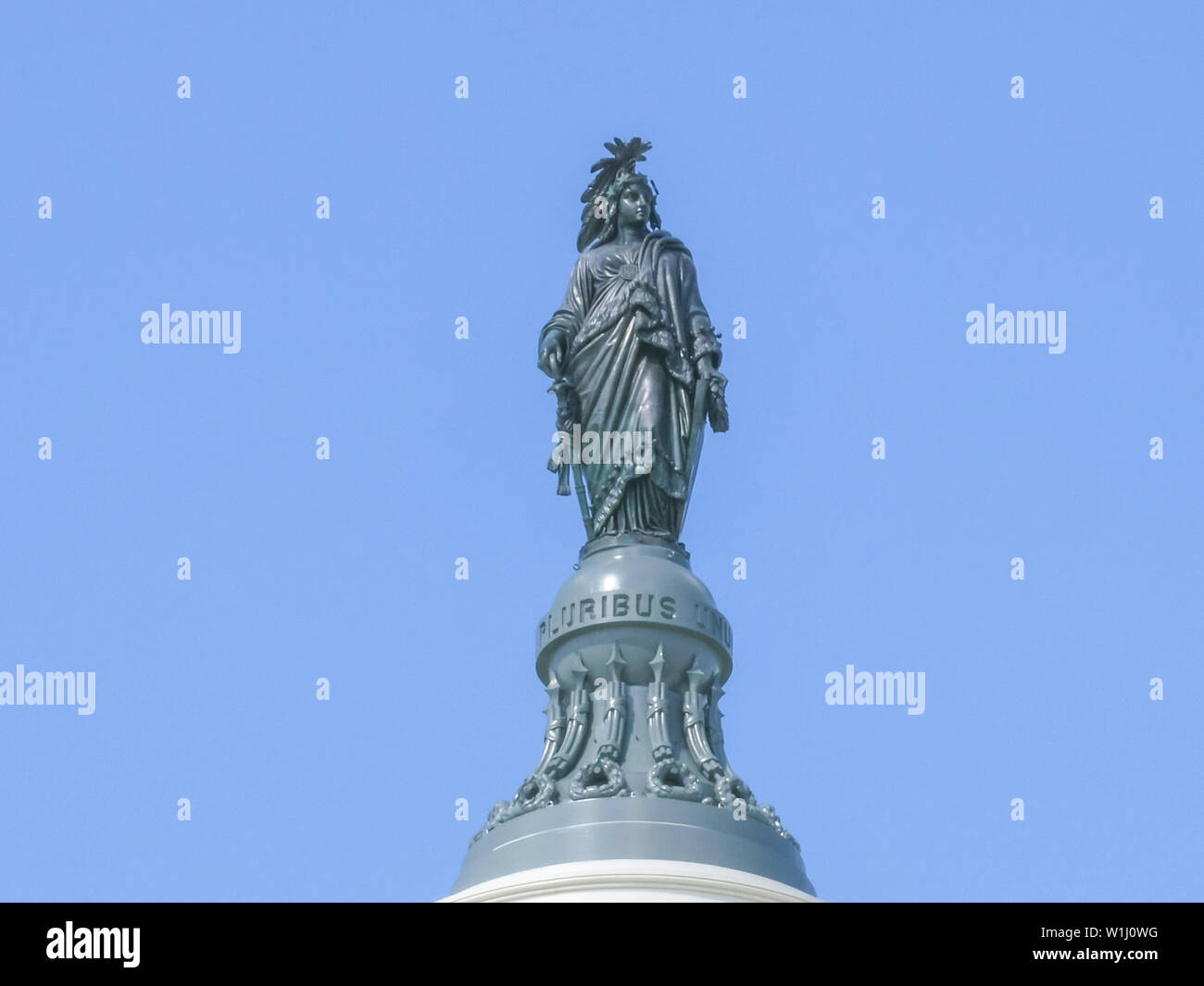 Statue of freedom, capitol building hi-res stock photography and images ...
