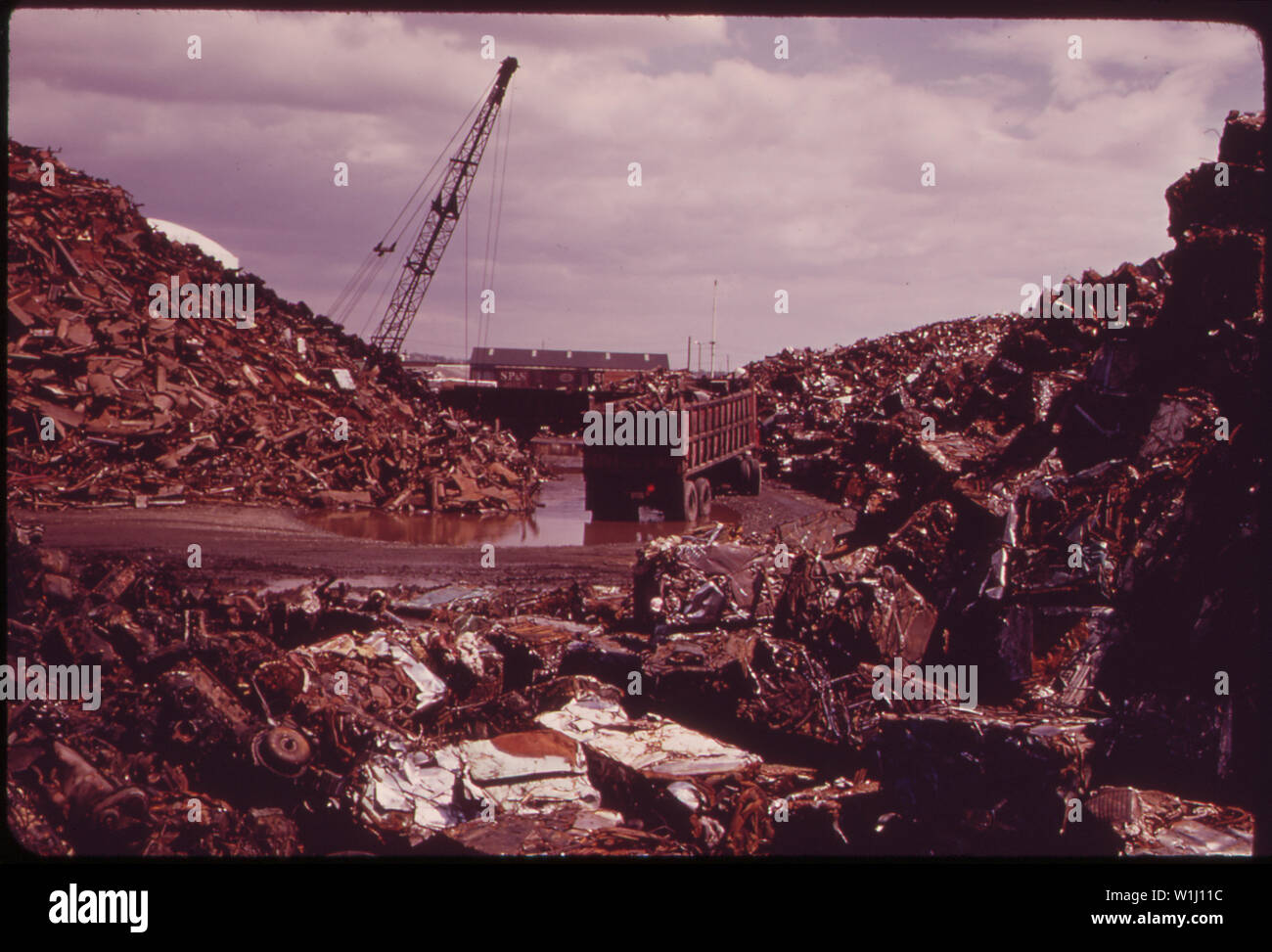 SCRAP METAL YARDS AT FIELDS POINT Stock Photo - Alamy