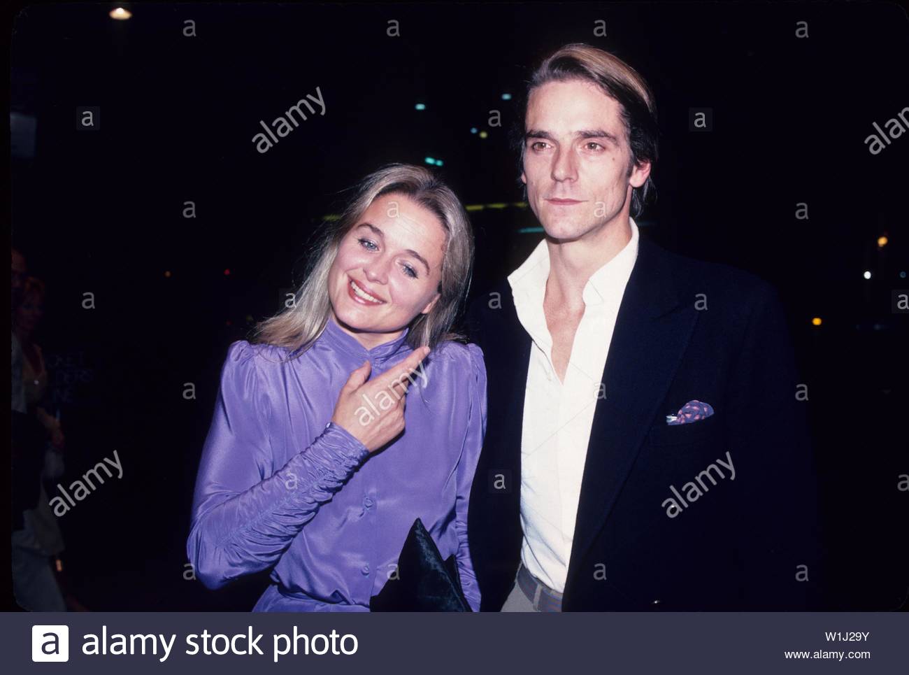 Jeremy Irons And Wife Stock Photos & Jeremy Irons And Wife Stock Images ...