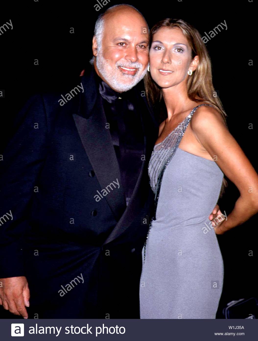 Celine Dion And Rene Angelil Stock Photos & Celine Dion And Rene ...