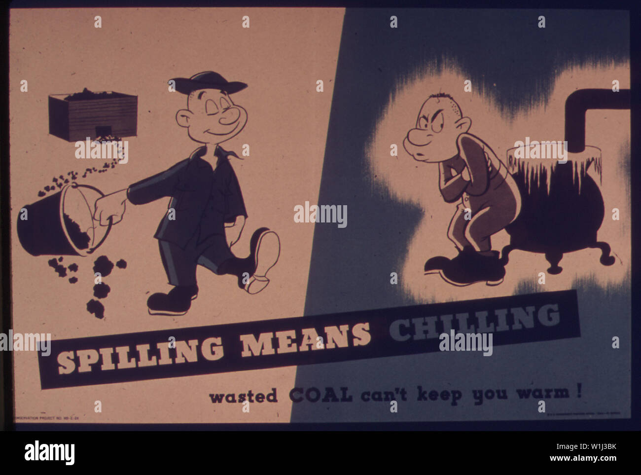 SPILLING MEANS CHILLING Stock Photo - Alamy