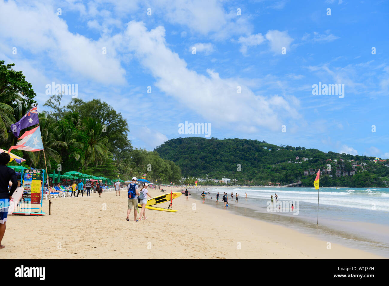 Tourists at patong beach hi-res stock photography and images - Alamy