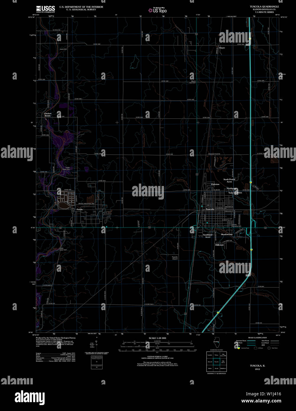 Illinois tuscola hi-res stock photography and images - Alamy