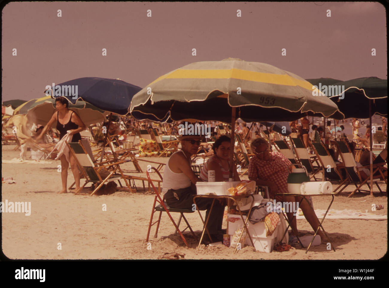 STEWART BEACH, ON THE EASTERN END OF GALVESTON ISLAND, ONE OF THE AREA ...