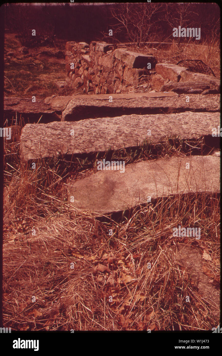 STONE BARN FOUNDATION--ALL THAT REMAINS OF AN ABANDONED FARM IN EXETER ...