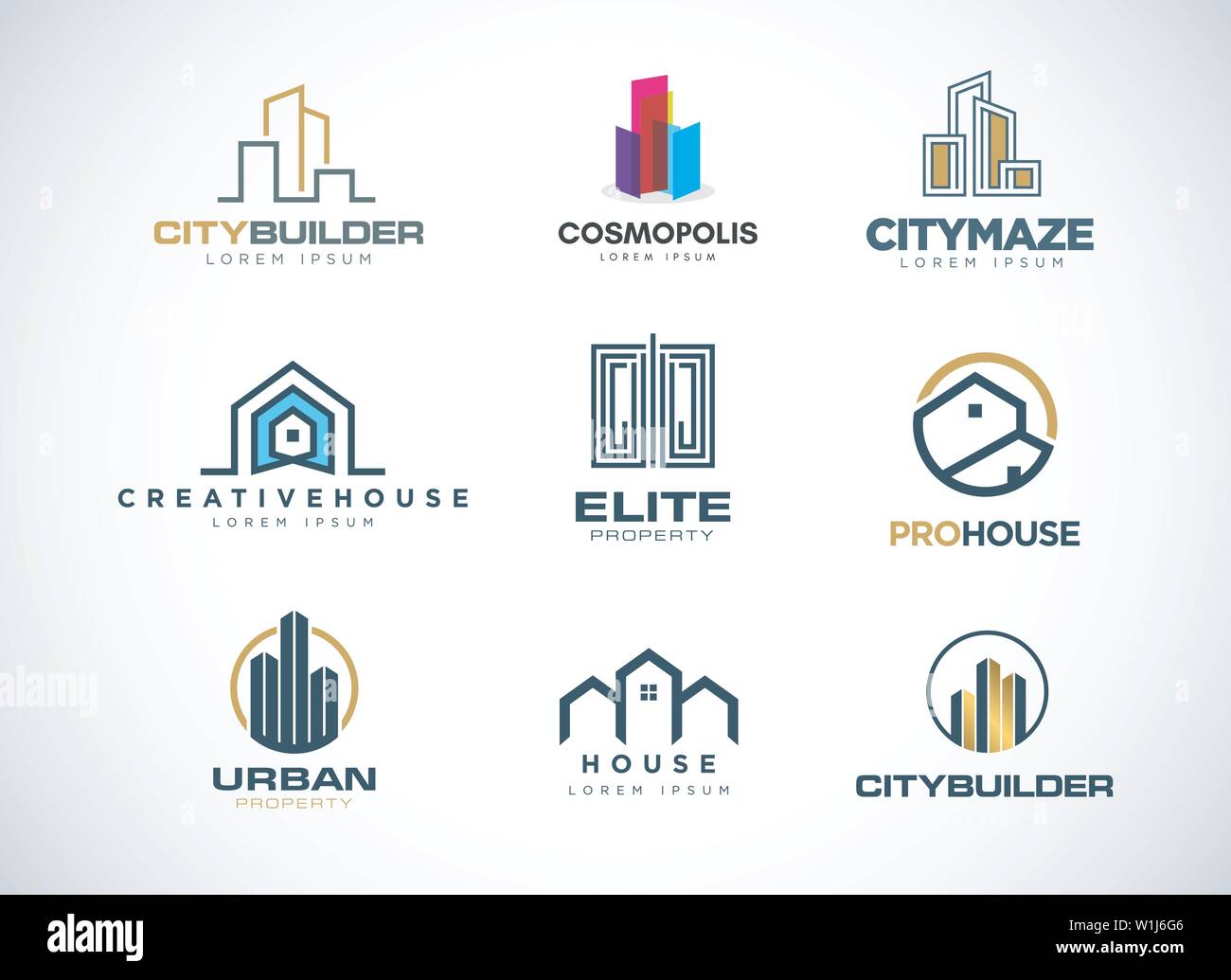 Some properties Stock Vector Images - Alamy