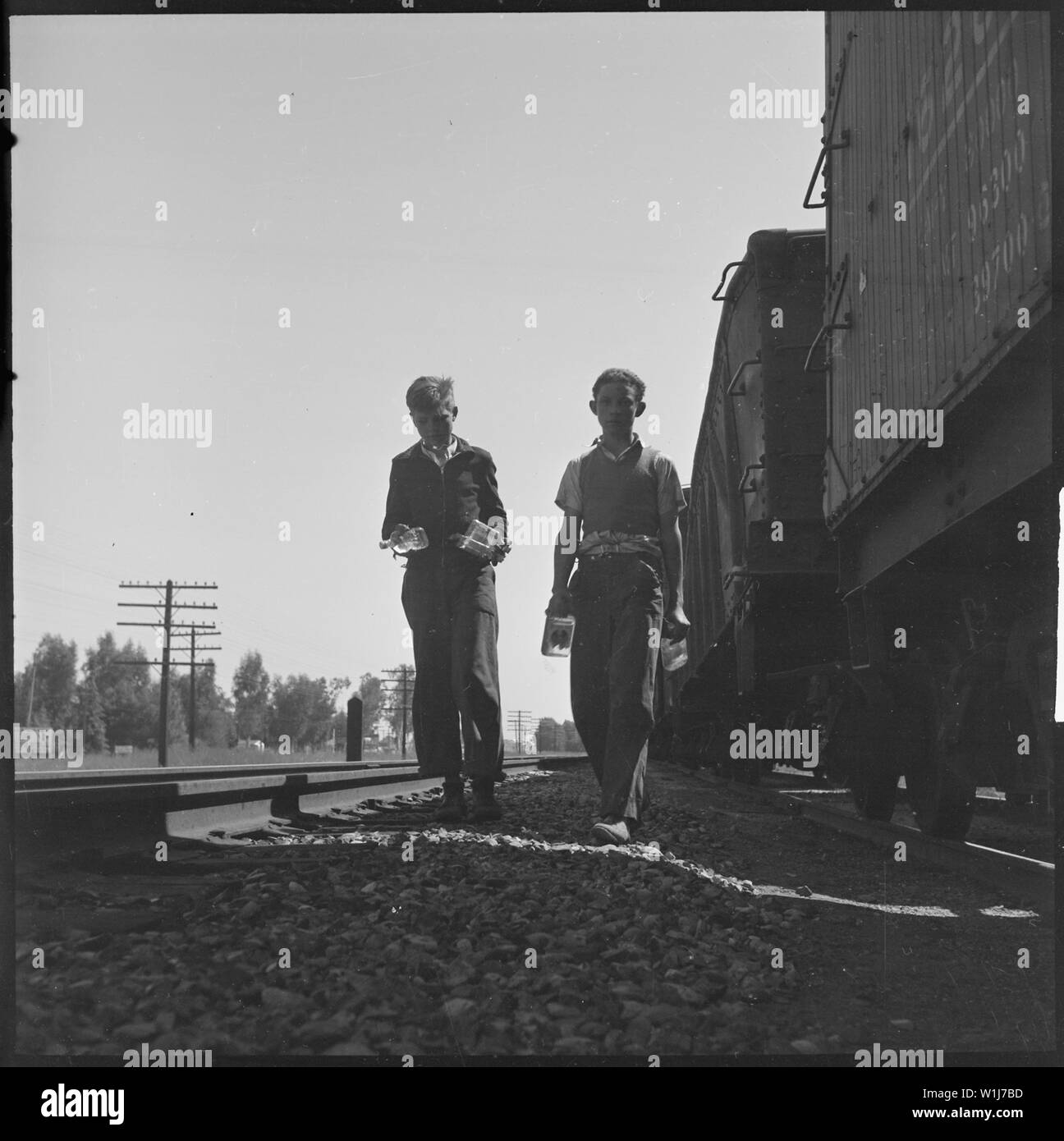 Hobo railroad train hi-res stock photography and images - Alamy