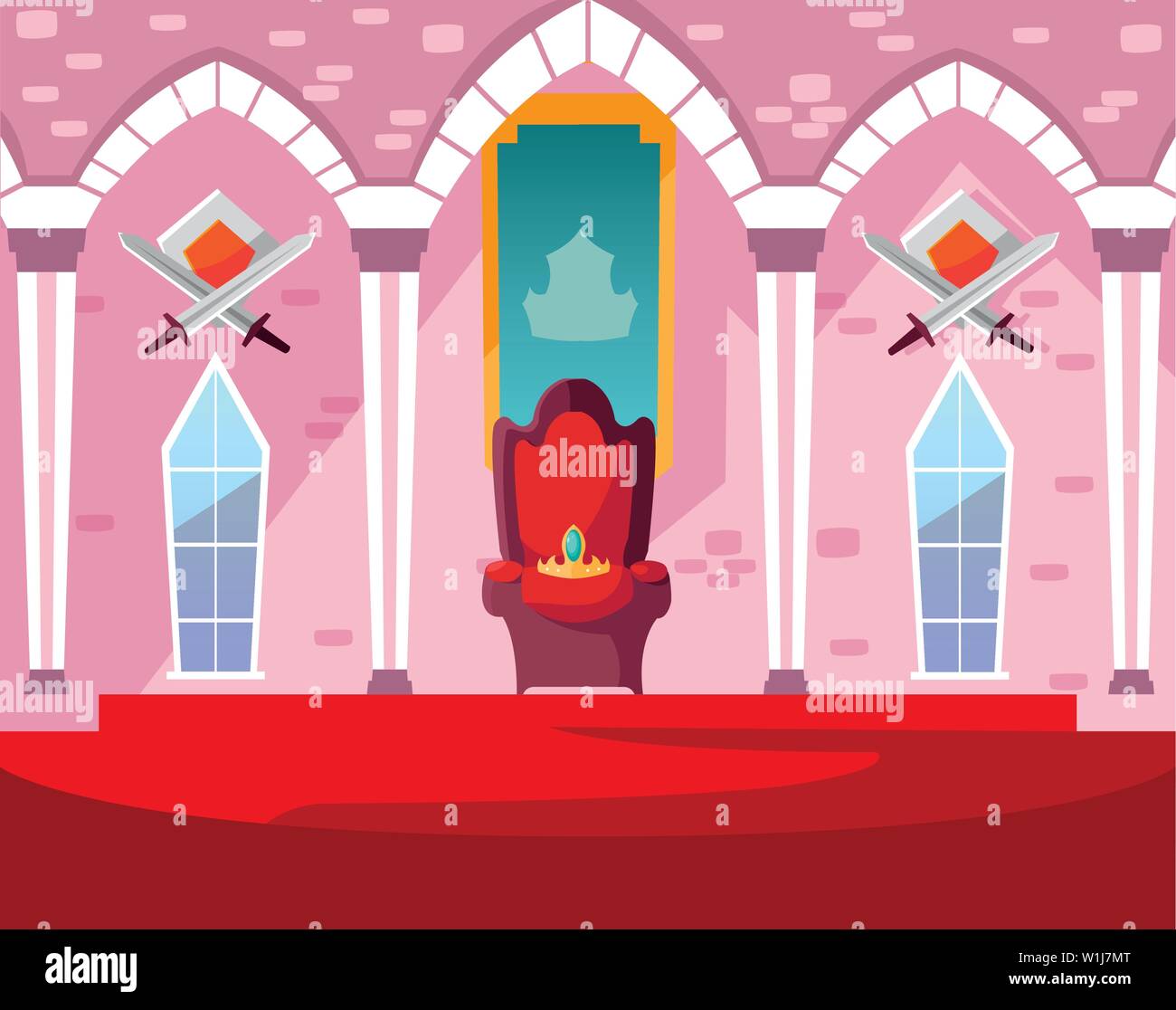Inside Castle Clipart