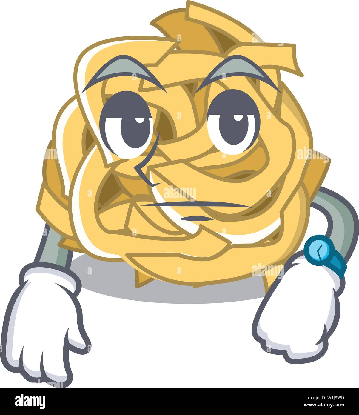 Waiting fettuccine is put on cartoon board Stock Vector Image & Art - Alamy