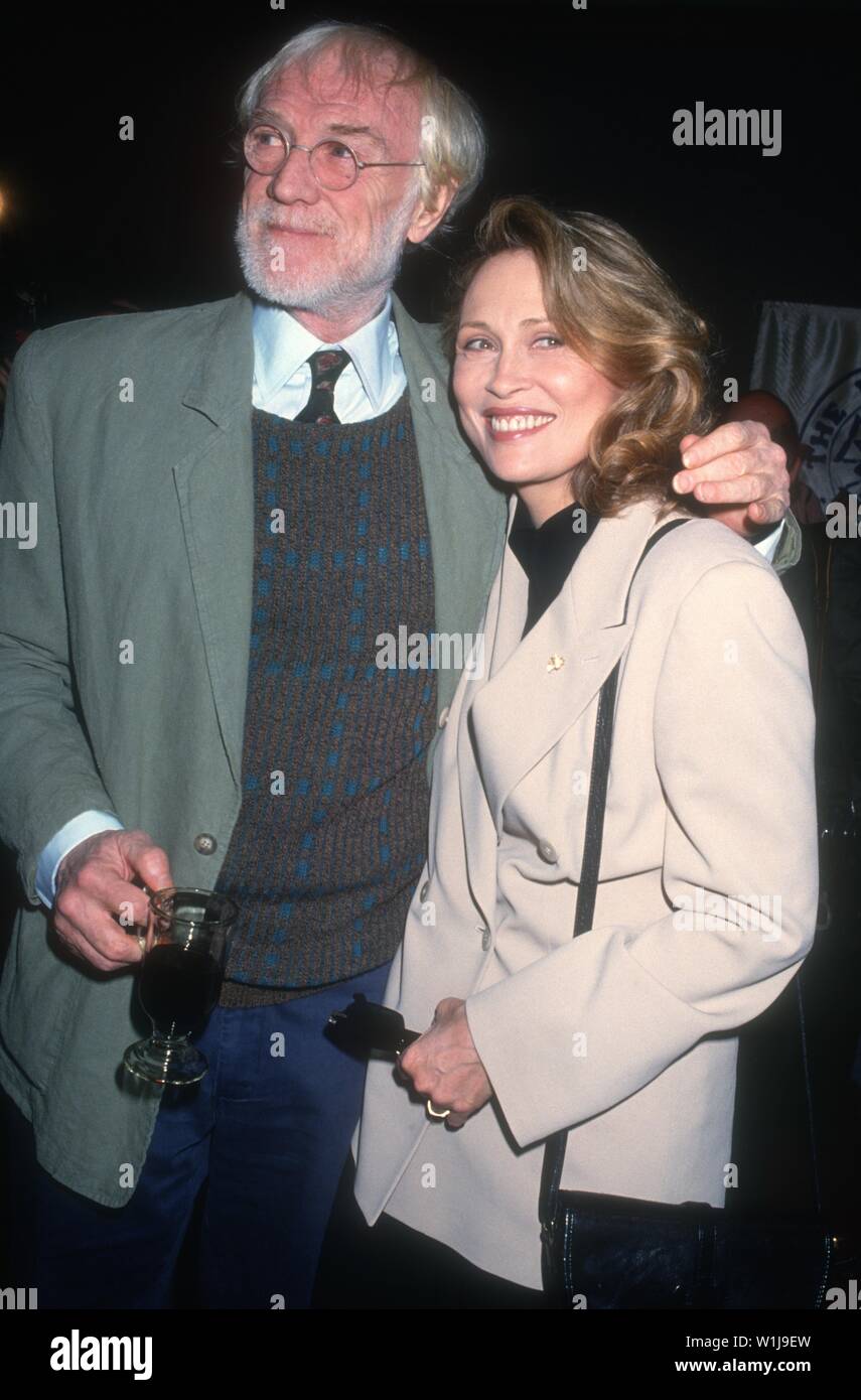 Richard Harris Faye Dunaway 1993Photo By Michael Ferguson/PHOTOlink ...