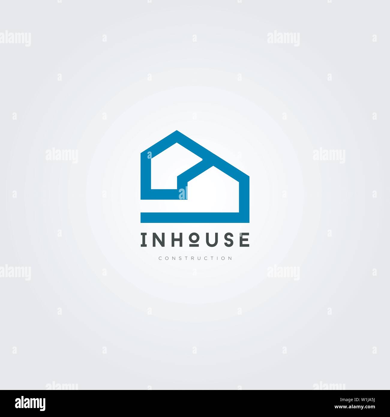 Simple House Property Logo Sign Symbol Icon Stock Vector Image & Art ...