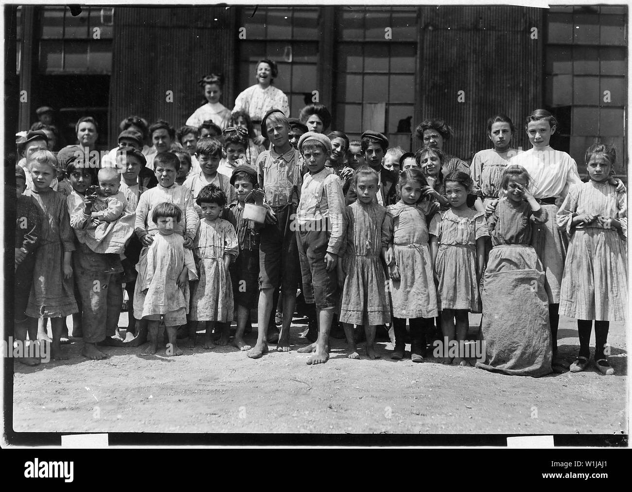 Some of the workers in the Farrand Packing Co. Baltimore, Md Stock ...