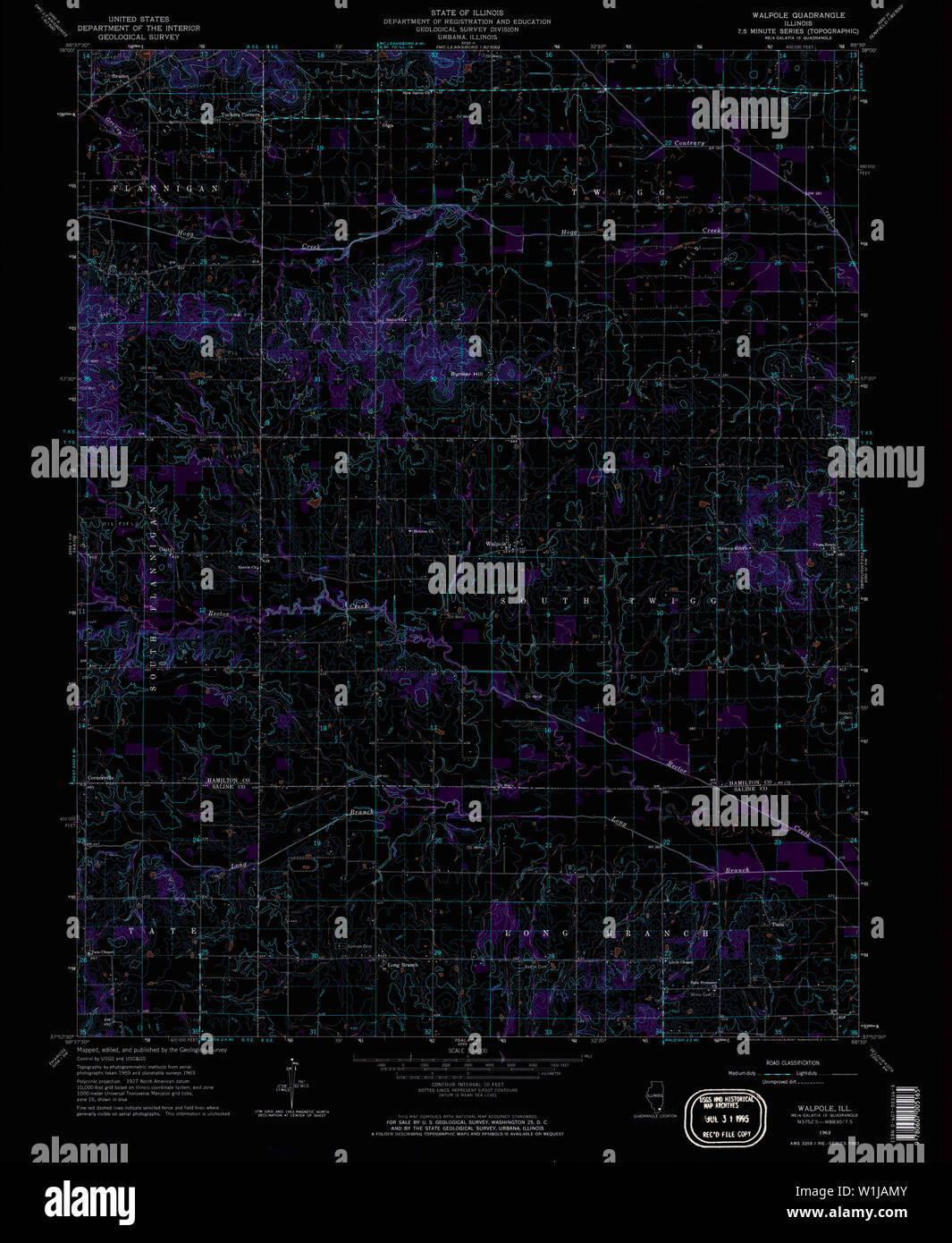 Walpole map hi-res stock photography and images - Alamy