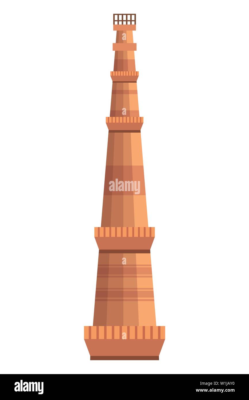 jama masjid famous tower icon Stock Vector Image & Art - Alamy