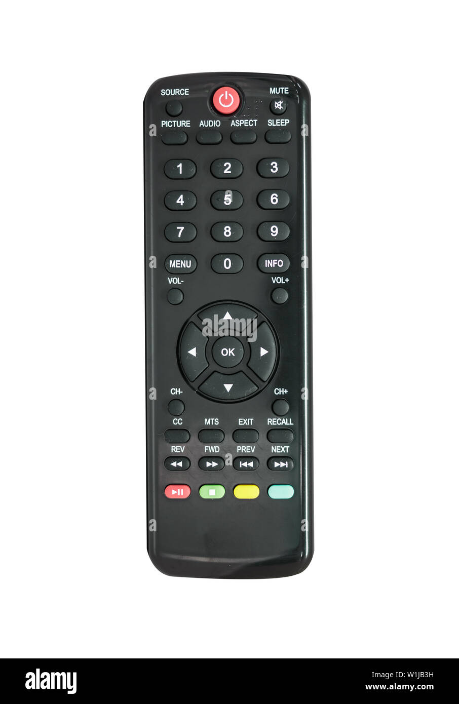 Tv remote control Cut Out Stock Images & Pictures - Alamy