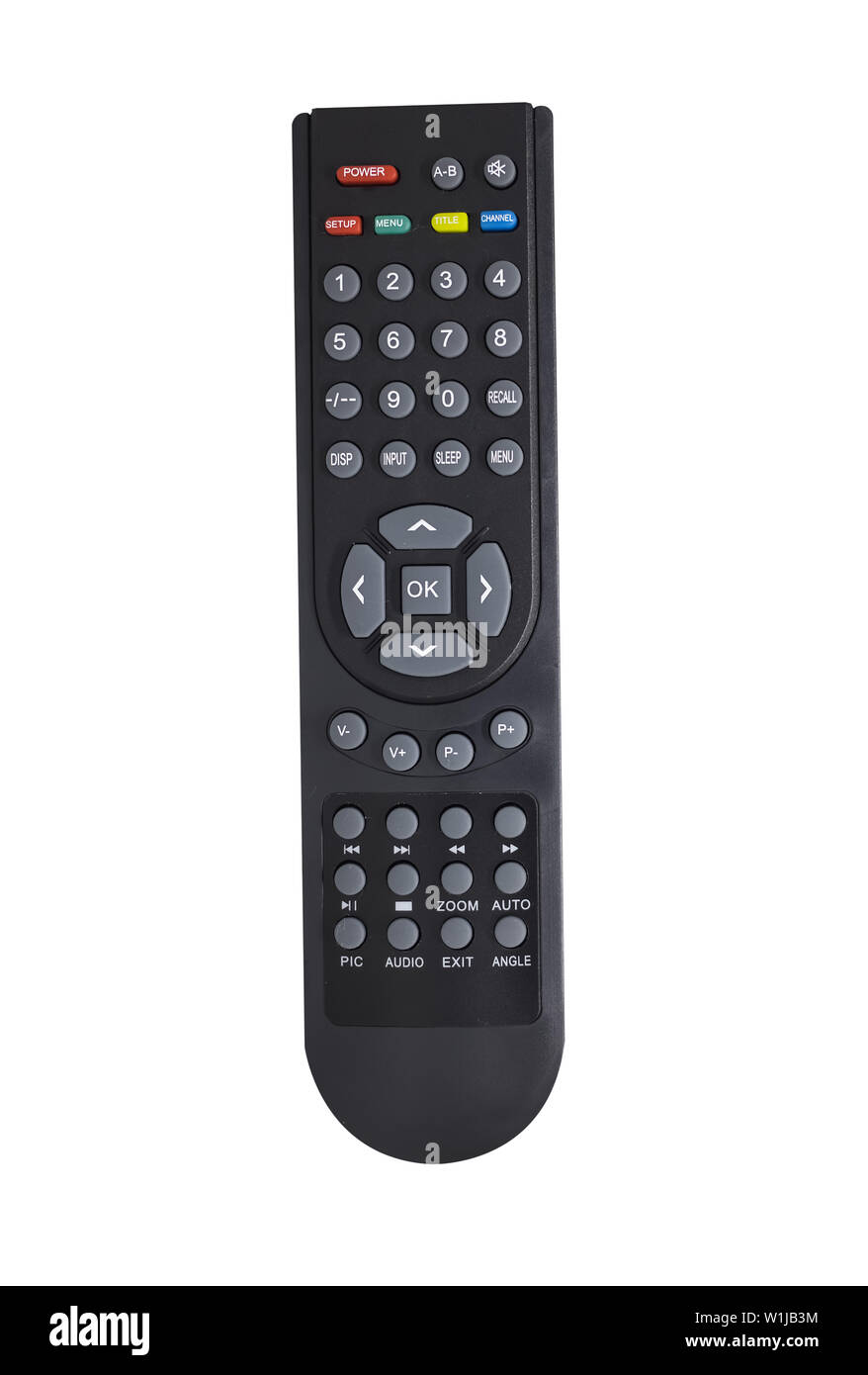 Tv remote control Cut Out Stock Images & Pictures - Alamy