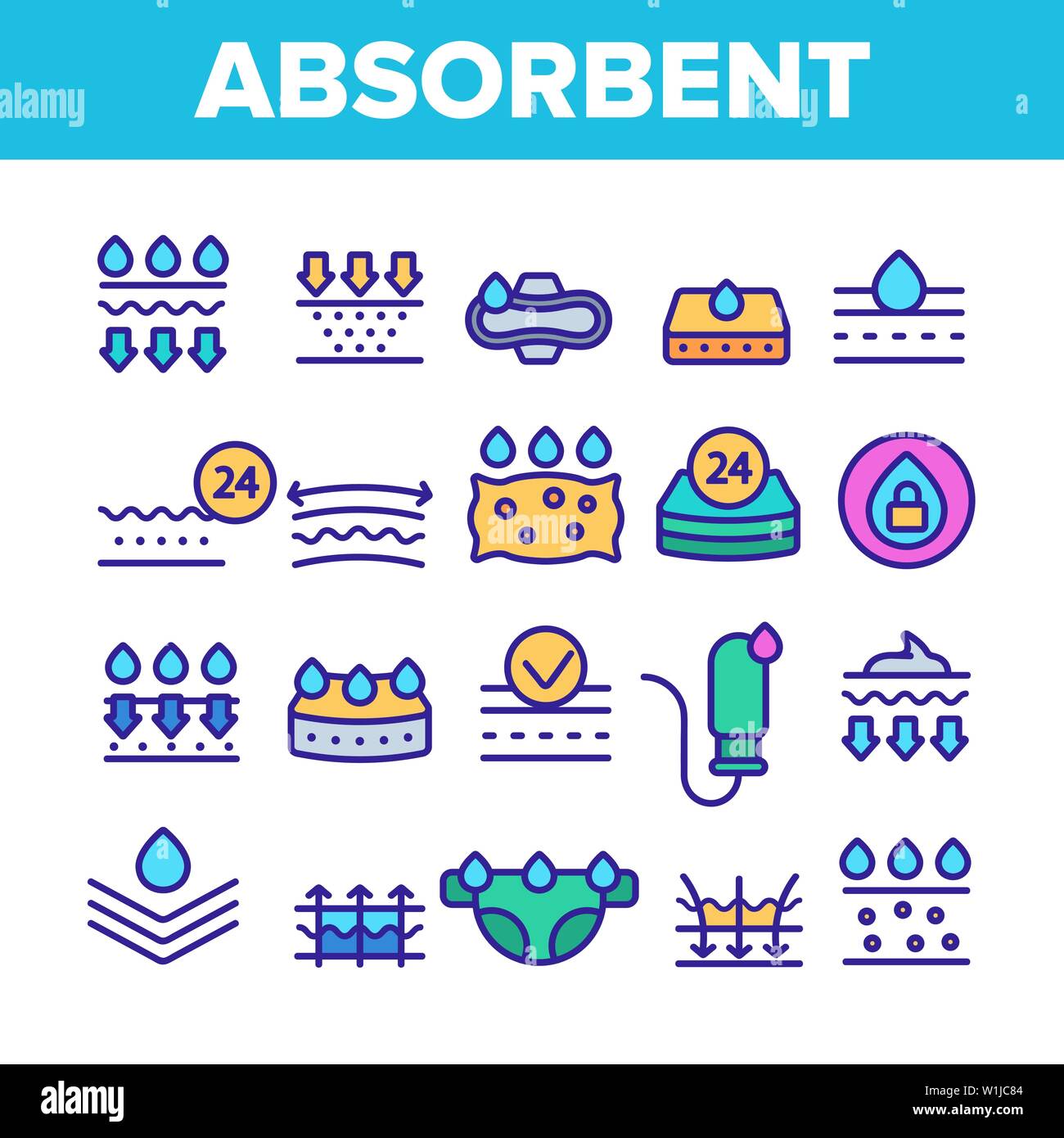 Baby care materials hi-res stock photography and images - Alamy