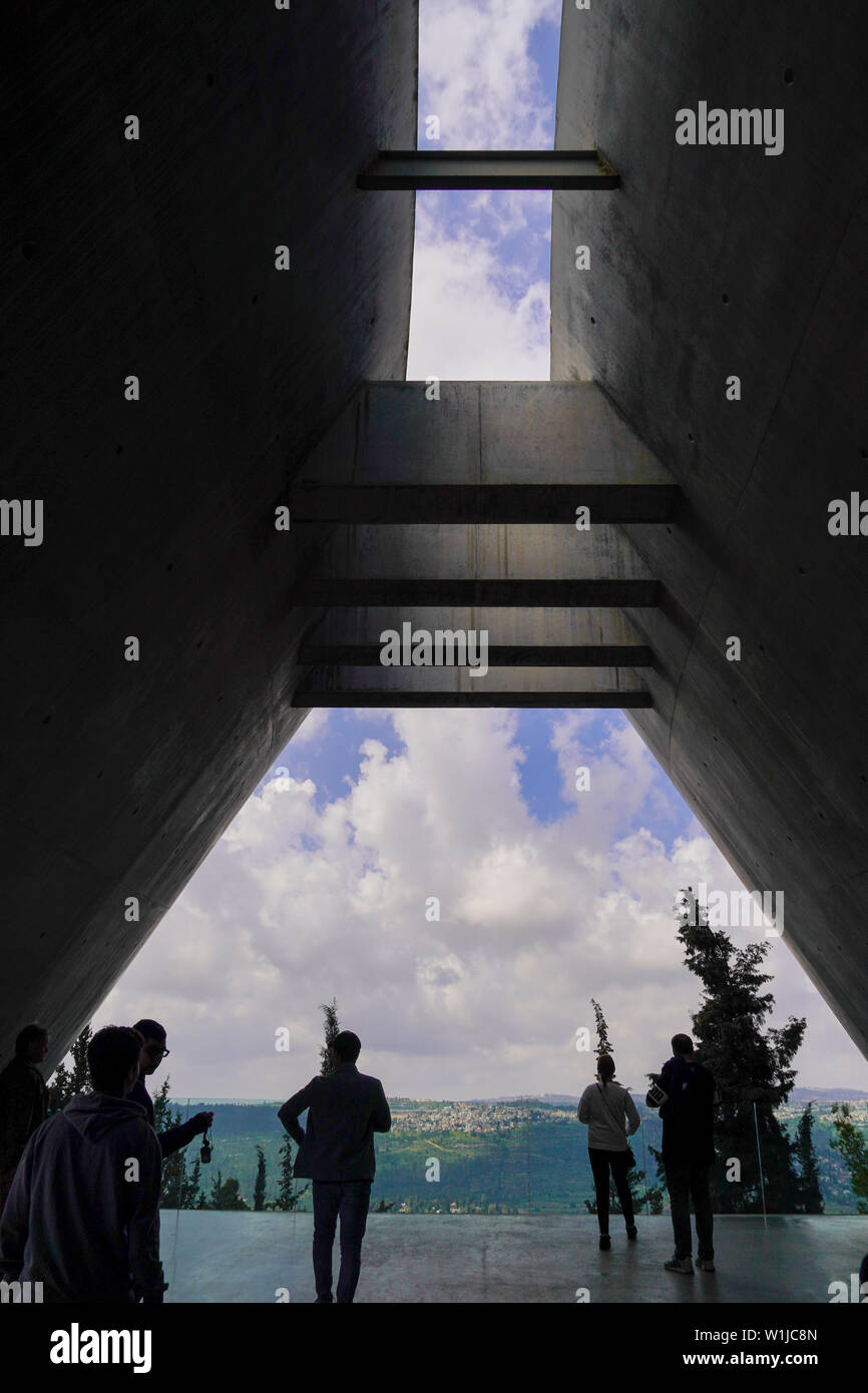 Yad Vashem, Jerusalem, literally, memorial and name, is the memorial to ...