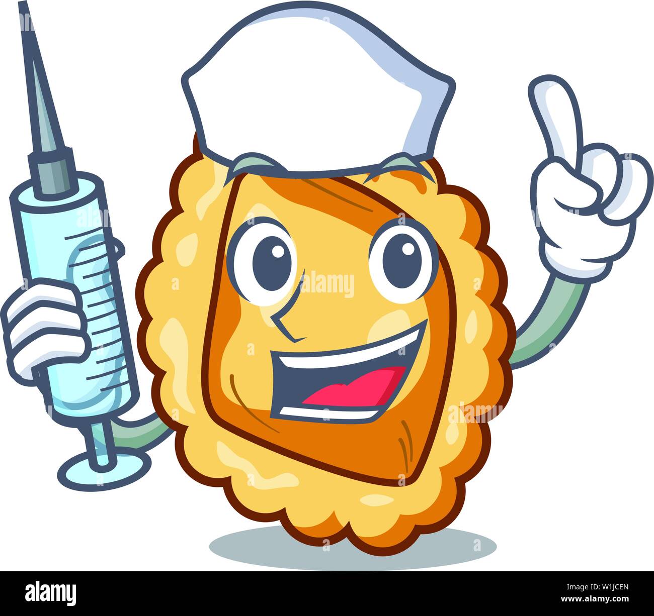 Nurse ravioli in the a cartoon bowl Stock Vector Image & Art - Alamy