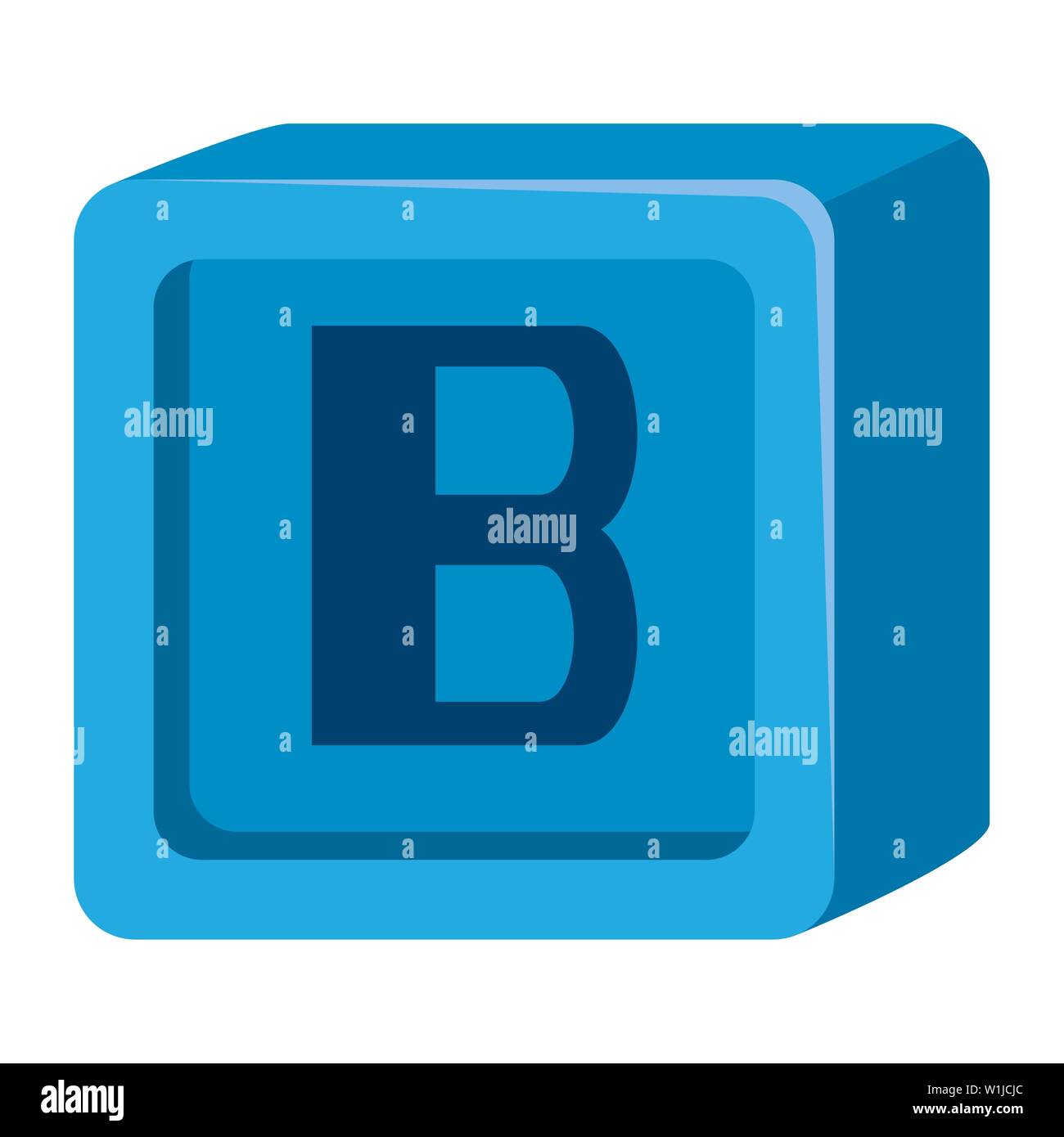 Block letter b Stock Vector Images - Alamy