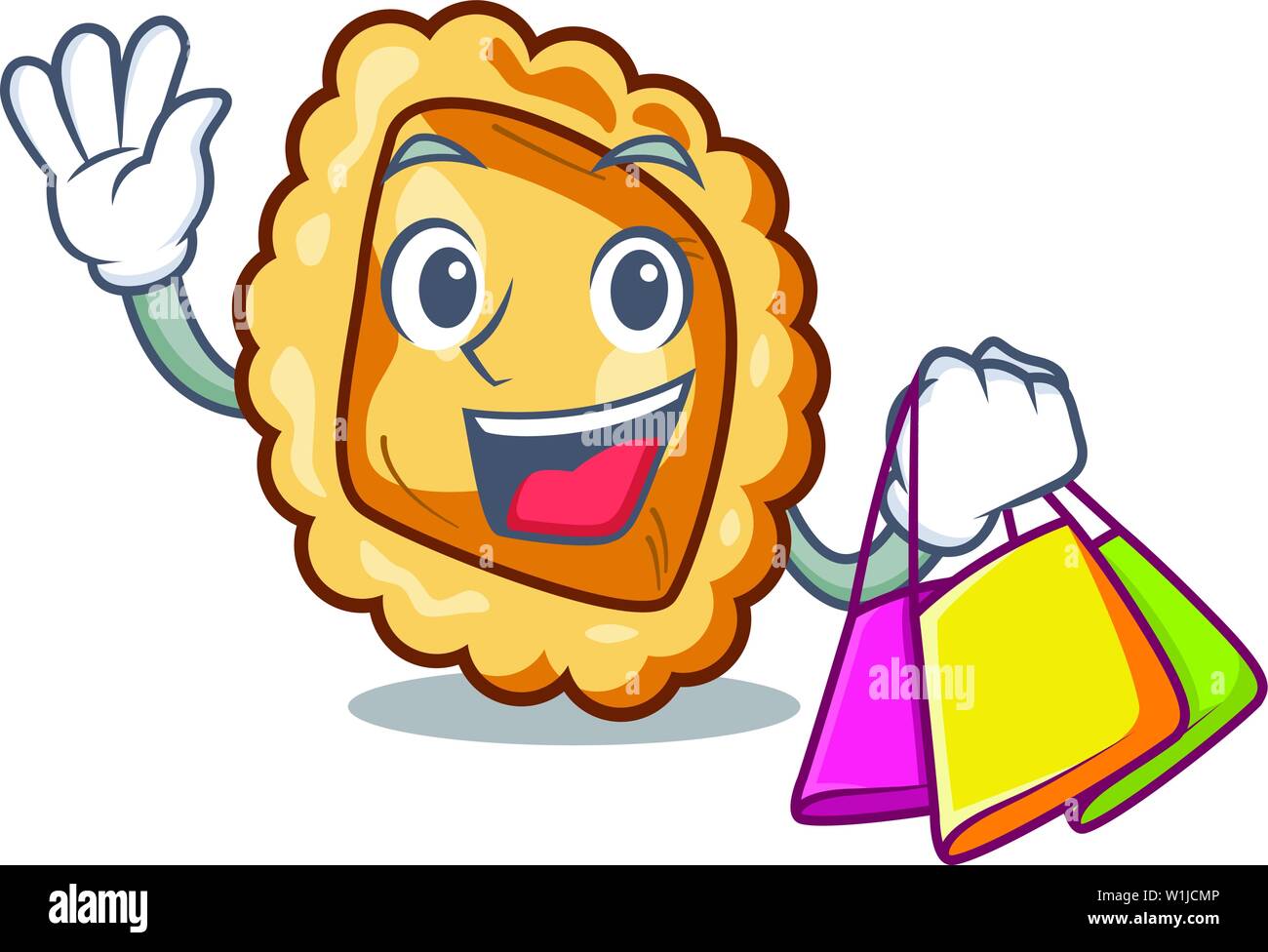 Spinach ricotta ravioli Stock Vector Images - Alamy